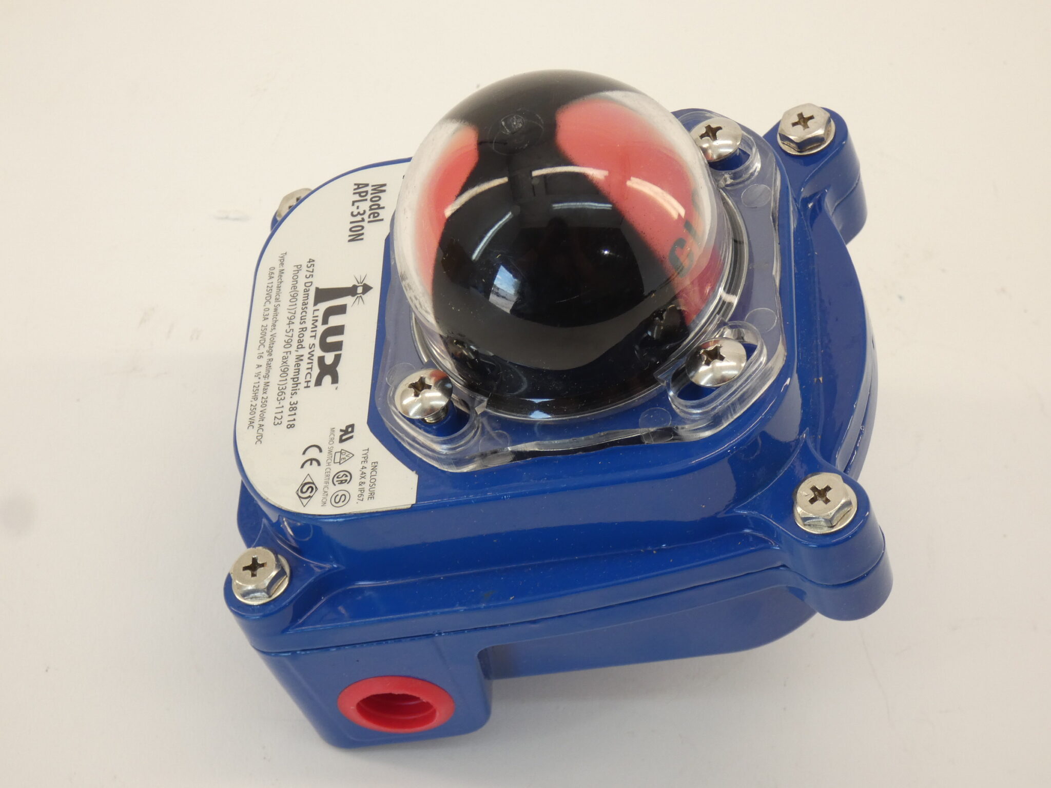 Lux APL-310N Limit Switch 250VAC Max NPT 1/2″ – GPM Surplus