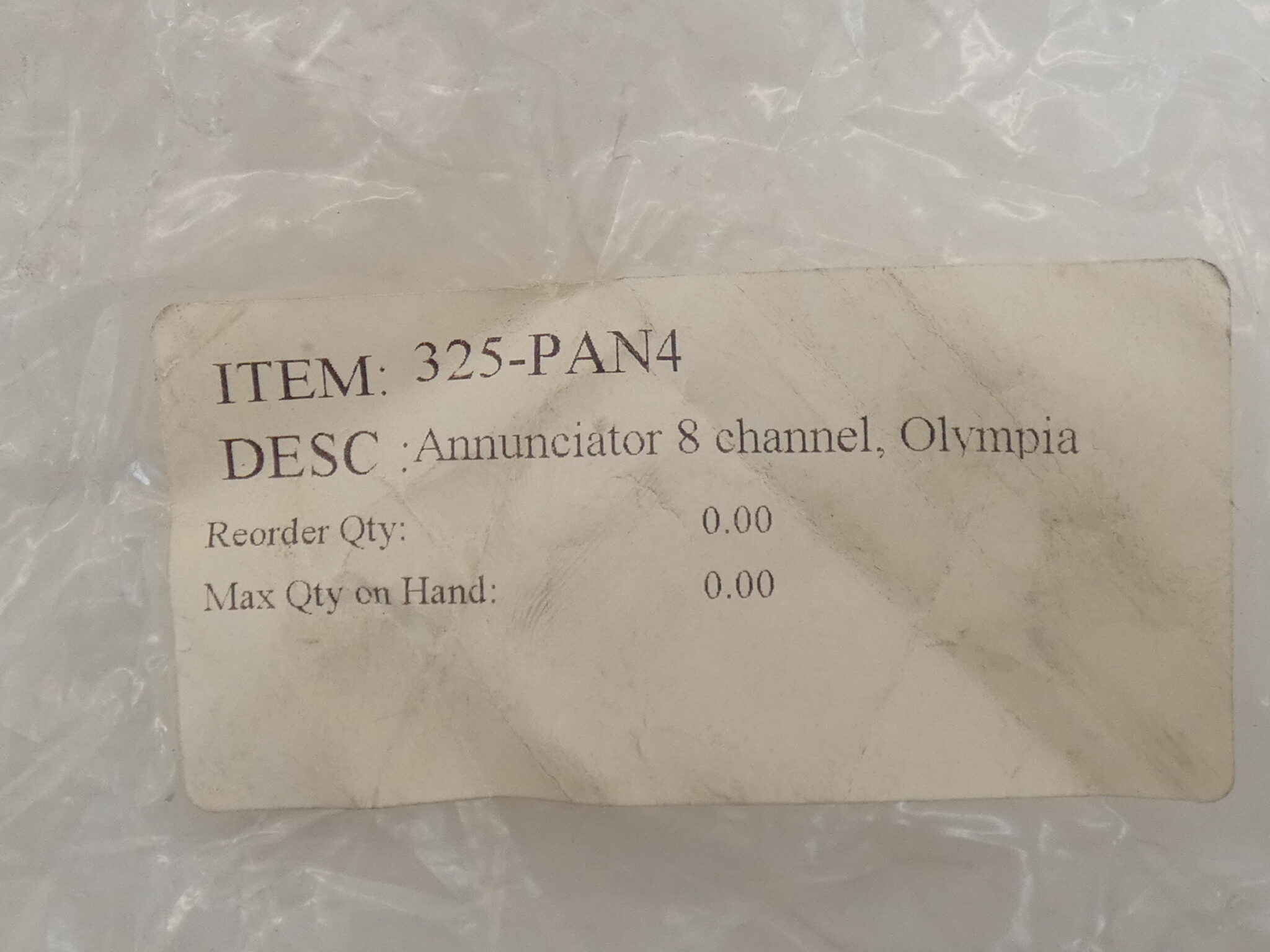 Olympia Annuciator 8 Channel – GPM Surplus