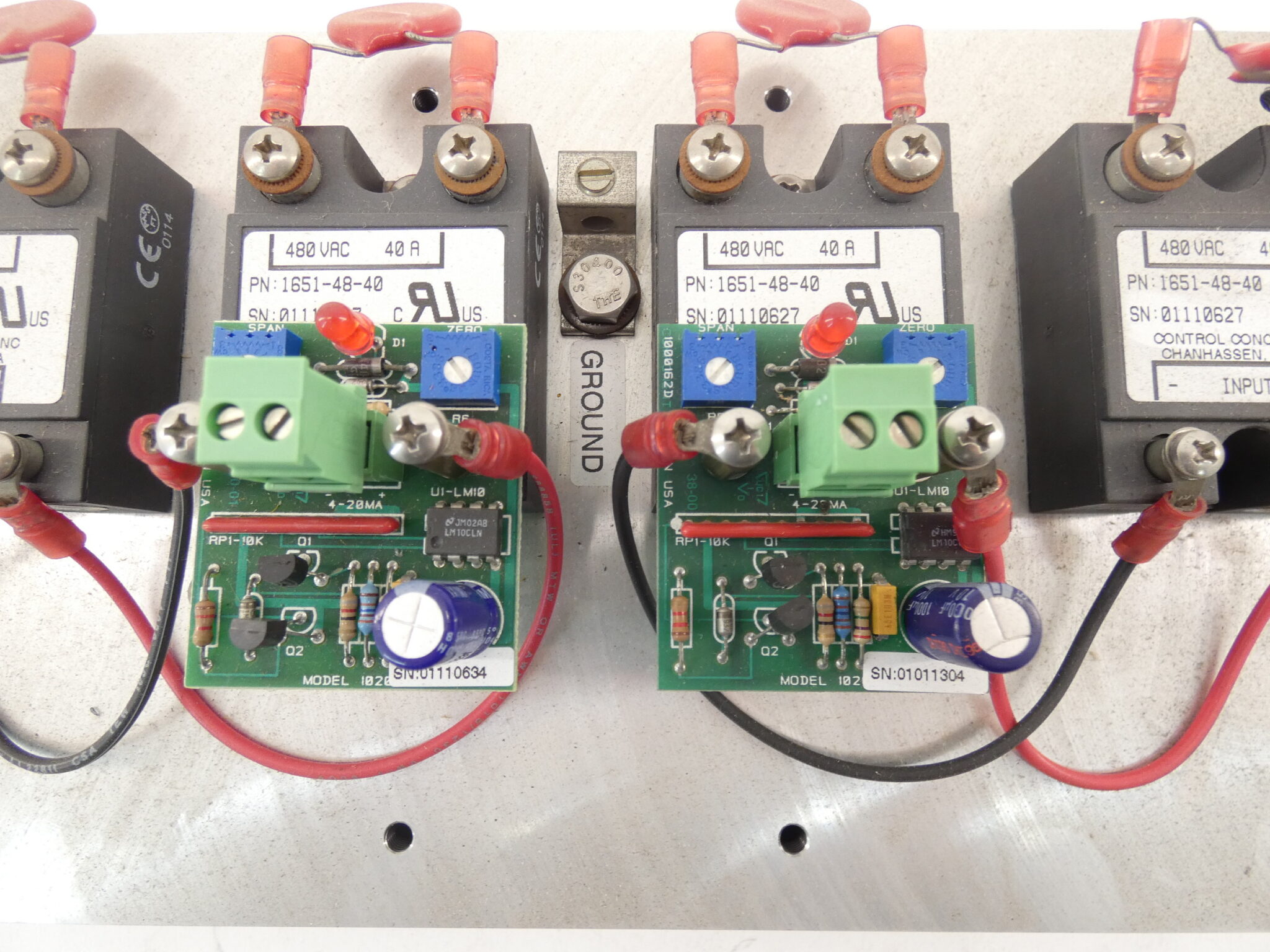Control Concepts SCR Power Controller 1992-920702 480VAC 40V – GPM Surplus