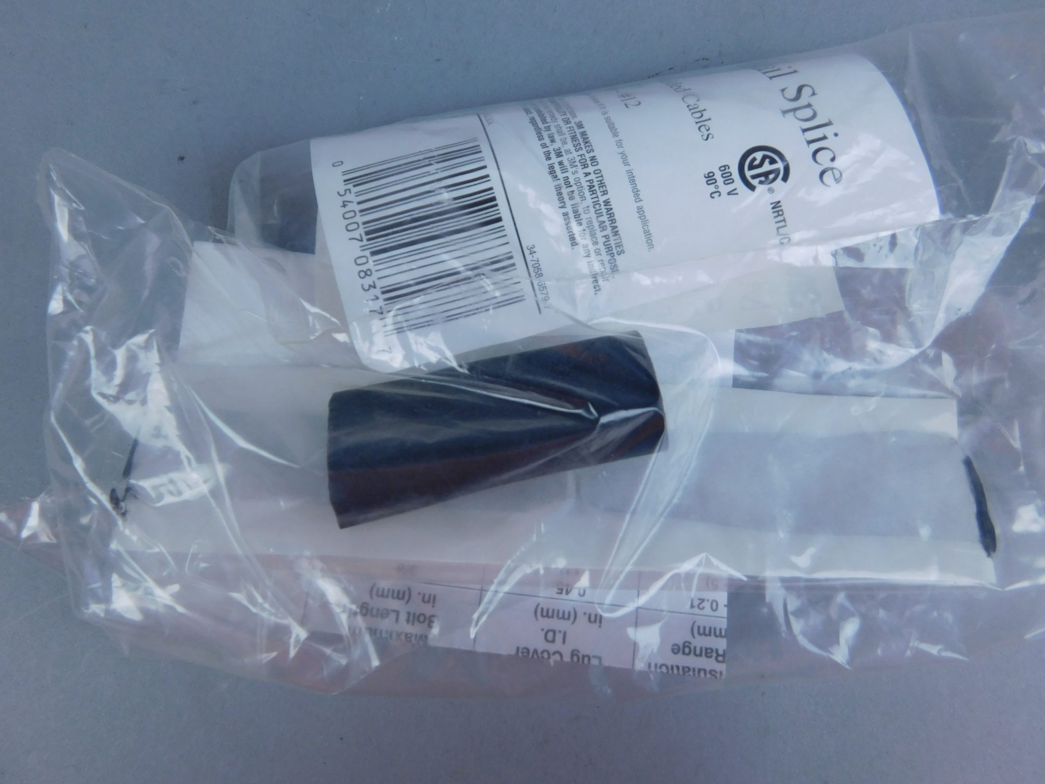 3M 5300 Motor Lead Pigtail Splice in Bag – GPM Surplus