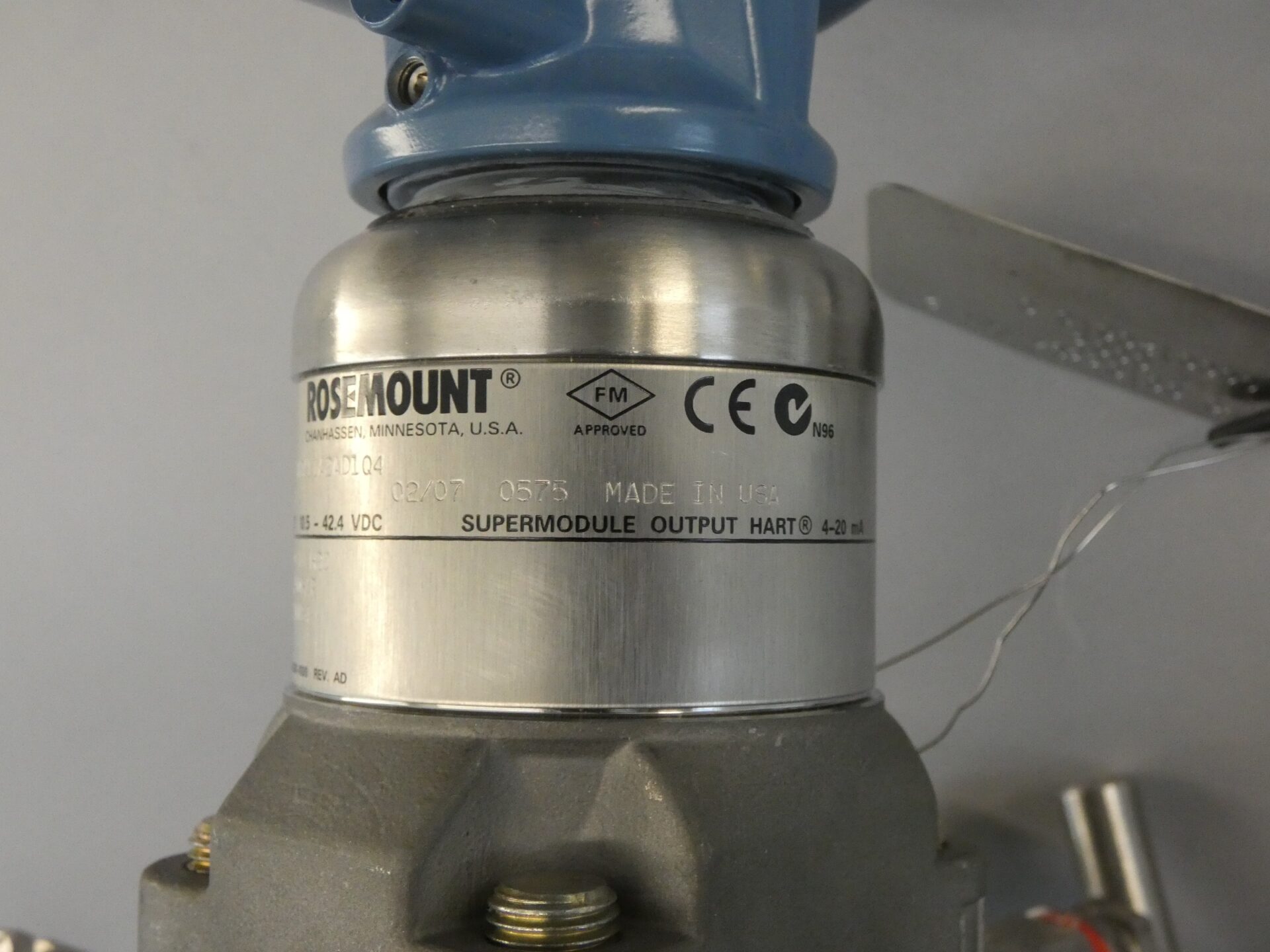 Emerson Rosemount 3051S3CD3A2A11A2AD104 Series 3051S Pressure ...