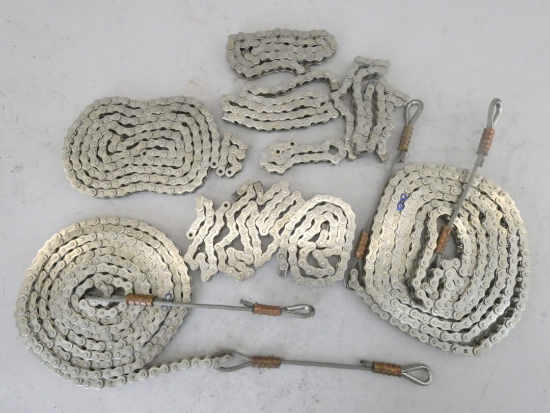 *Lot of Approx. 40FT* Tsubaki RS40 Roller Chain No. 40 Riveted Single ...
