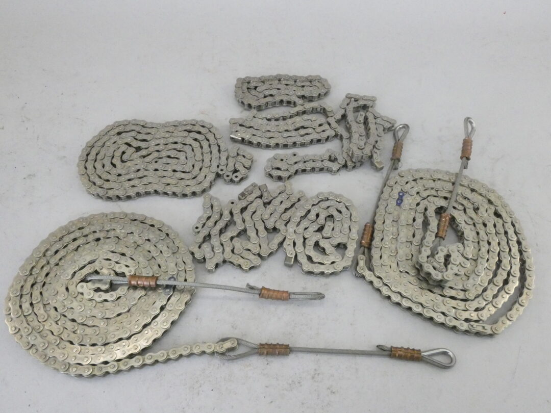 *Lot of Approx. 40FT* Tsubaki RS40 Roller Chain No. 40 Riveted Single ...