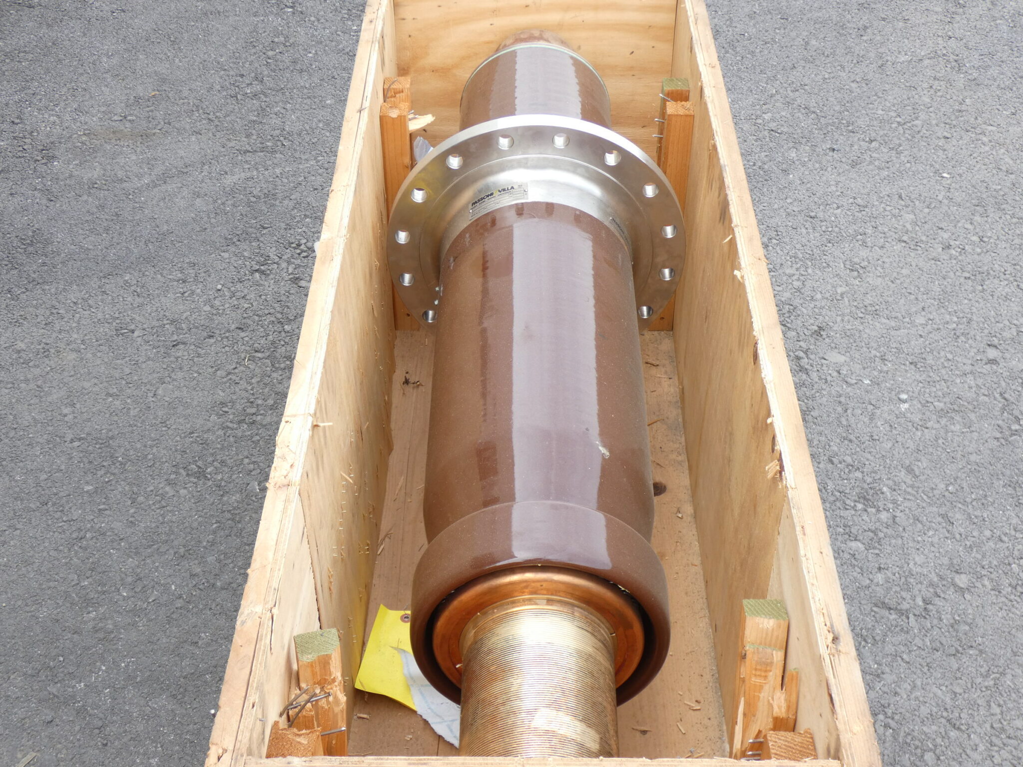 Passoni Villa PGFR.24.150.25000 Gas Cooled High Voltage Bushing, 25000A ...