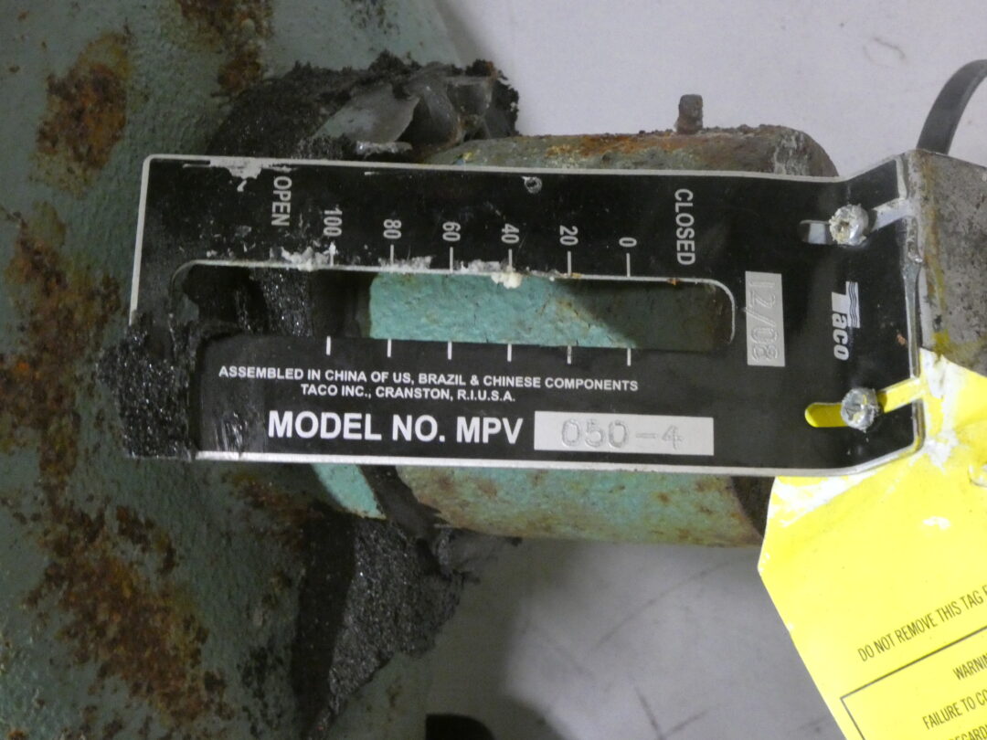 Taco MPV 050-4 Multi-Purpose 5″ Valve – GPM Surplus