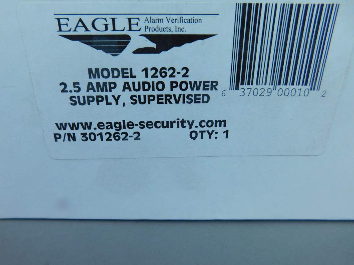 Eagle Alarm 2.5 Amp Audio Power Supply 1262-2 (301262-2) – GPM Surplus