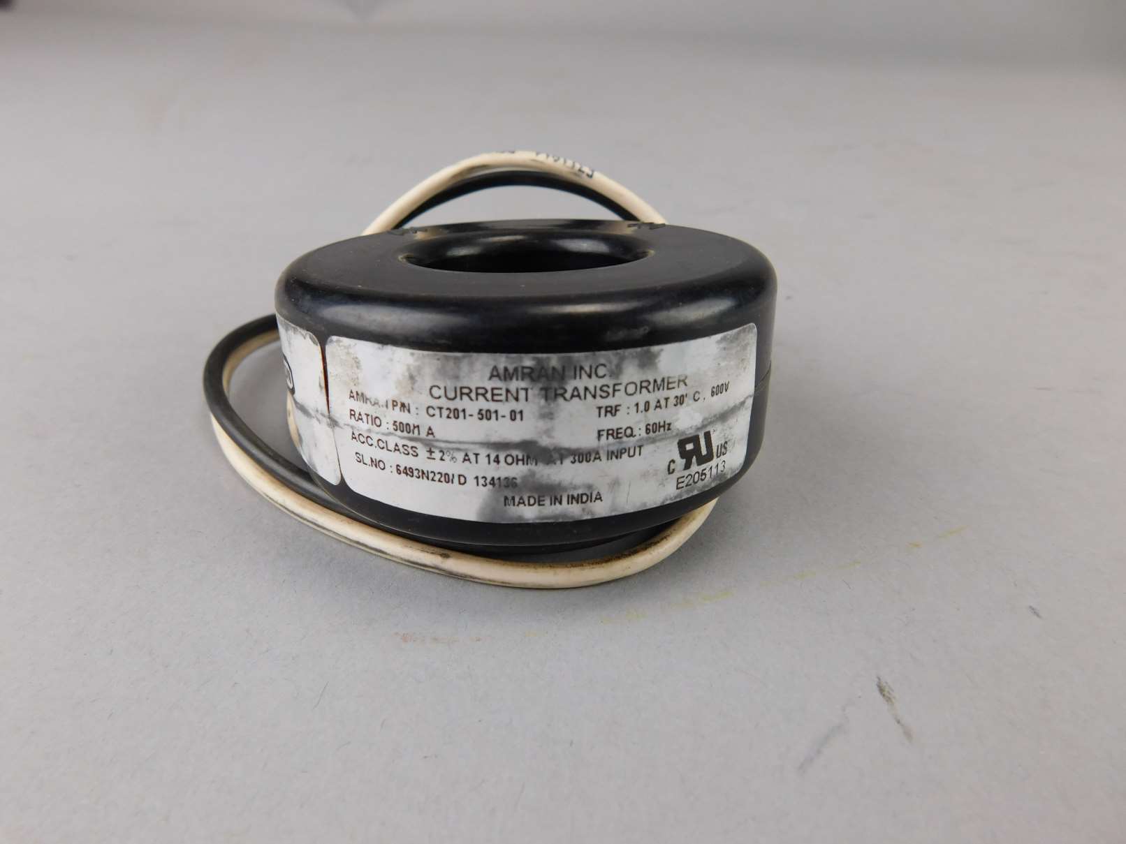 Briggs and Stratton 208106 Amran CT201-501-01 Current Transformer ...