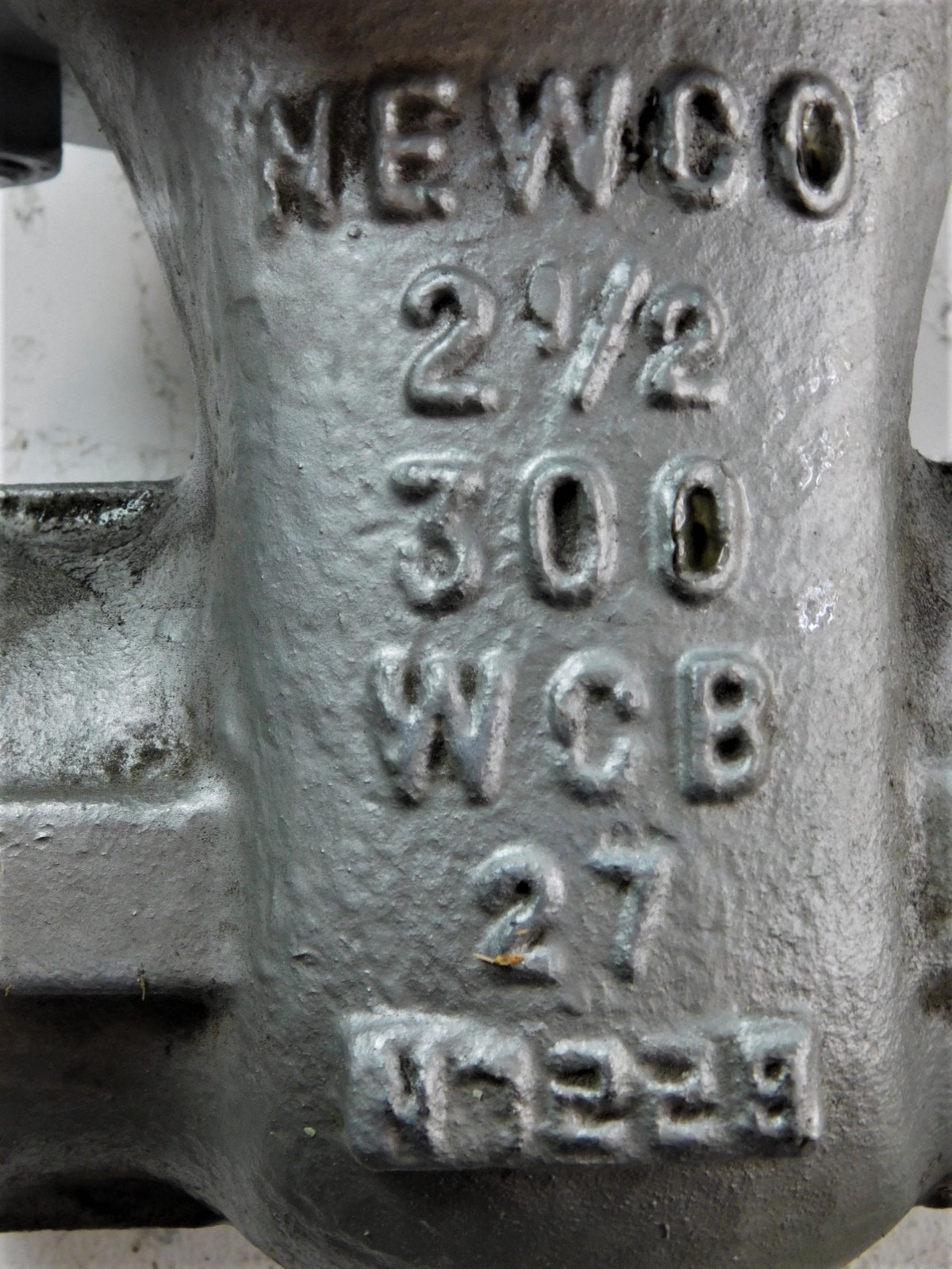 Newco WCB Gate 2.5″ Valve Butt Weld Cast Steel – GPM Surplus