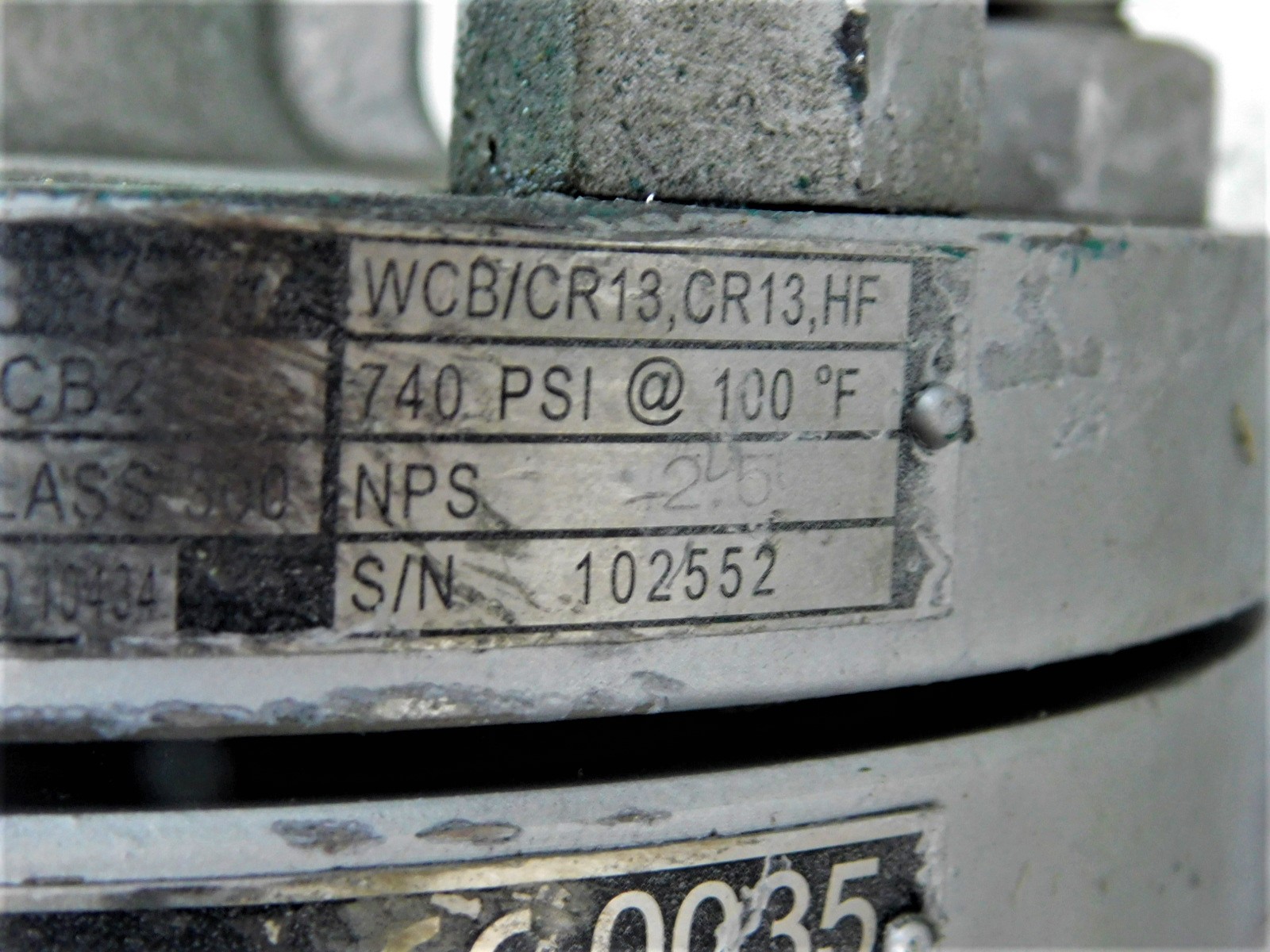 Newco WCB Gate 2.5″ Valve Butt Weld Cast Steel – GPM Surplus