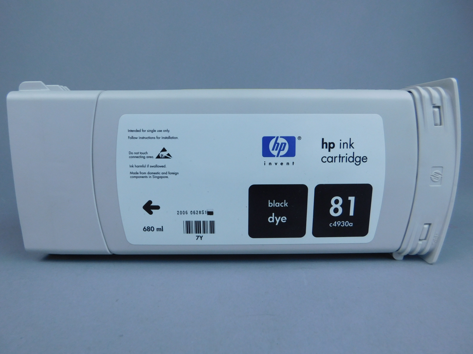 HP 81 C4930A OEM Black Dye Ink Cartridge-1,000 Pages without Box – GPM ...
