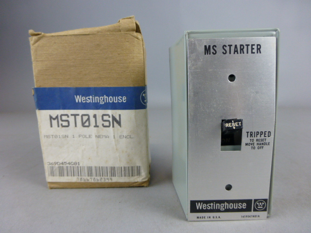 Westinghouse MST01SN Manual Starter – GPM Surplus