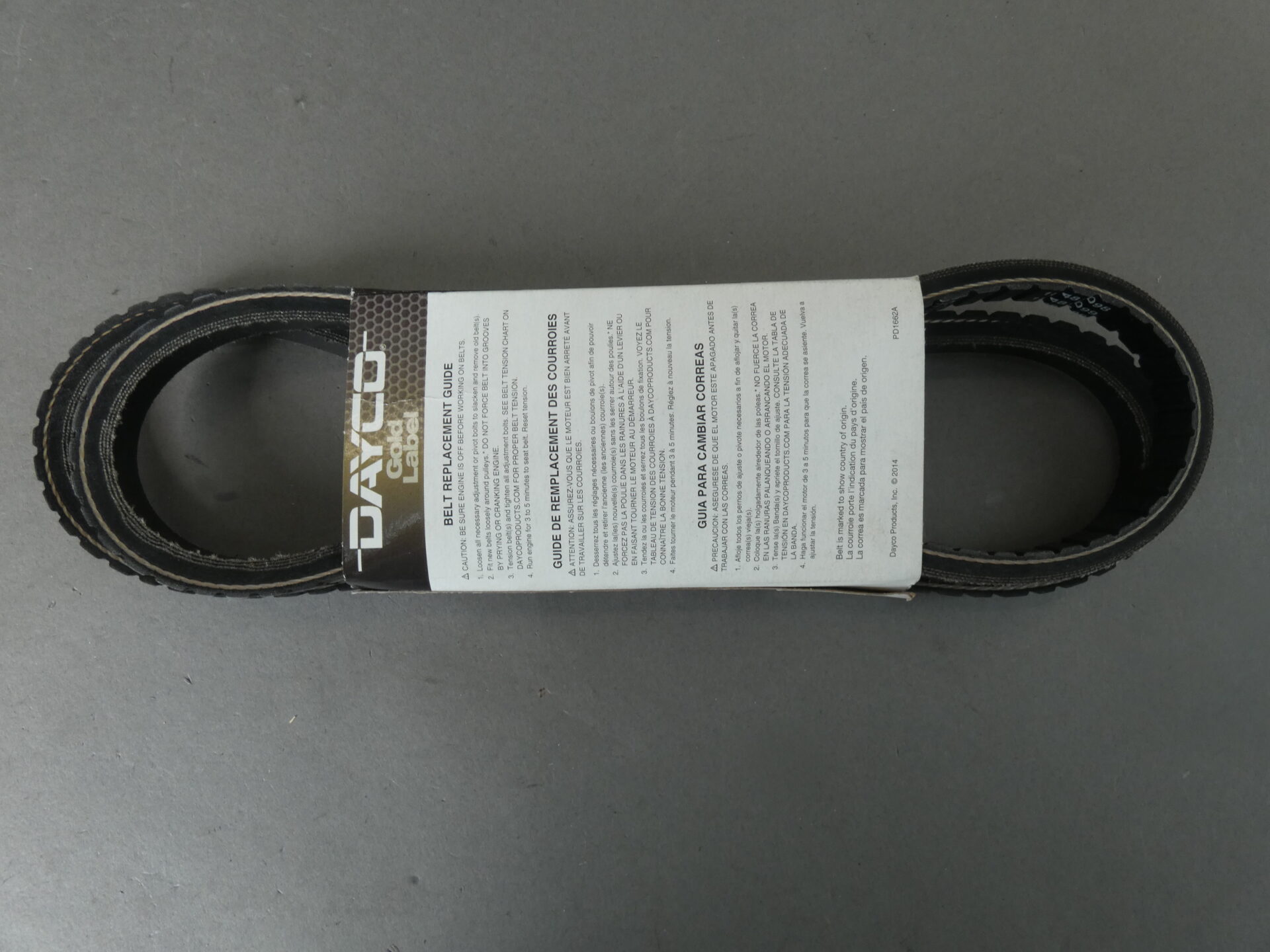 Dayco 4GKF5 17520 V Belt, Gold Label – GPM Surplus