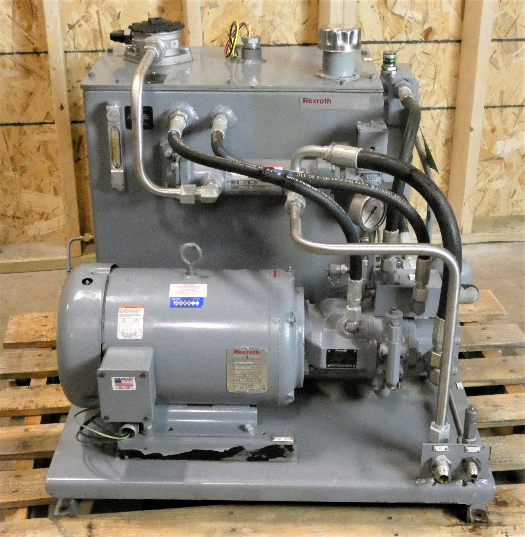 10HP Rexroth R902504575 Power Unit W/ Reservoir – GPM Surplus