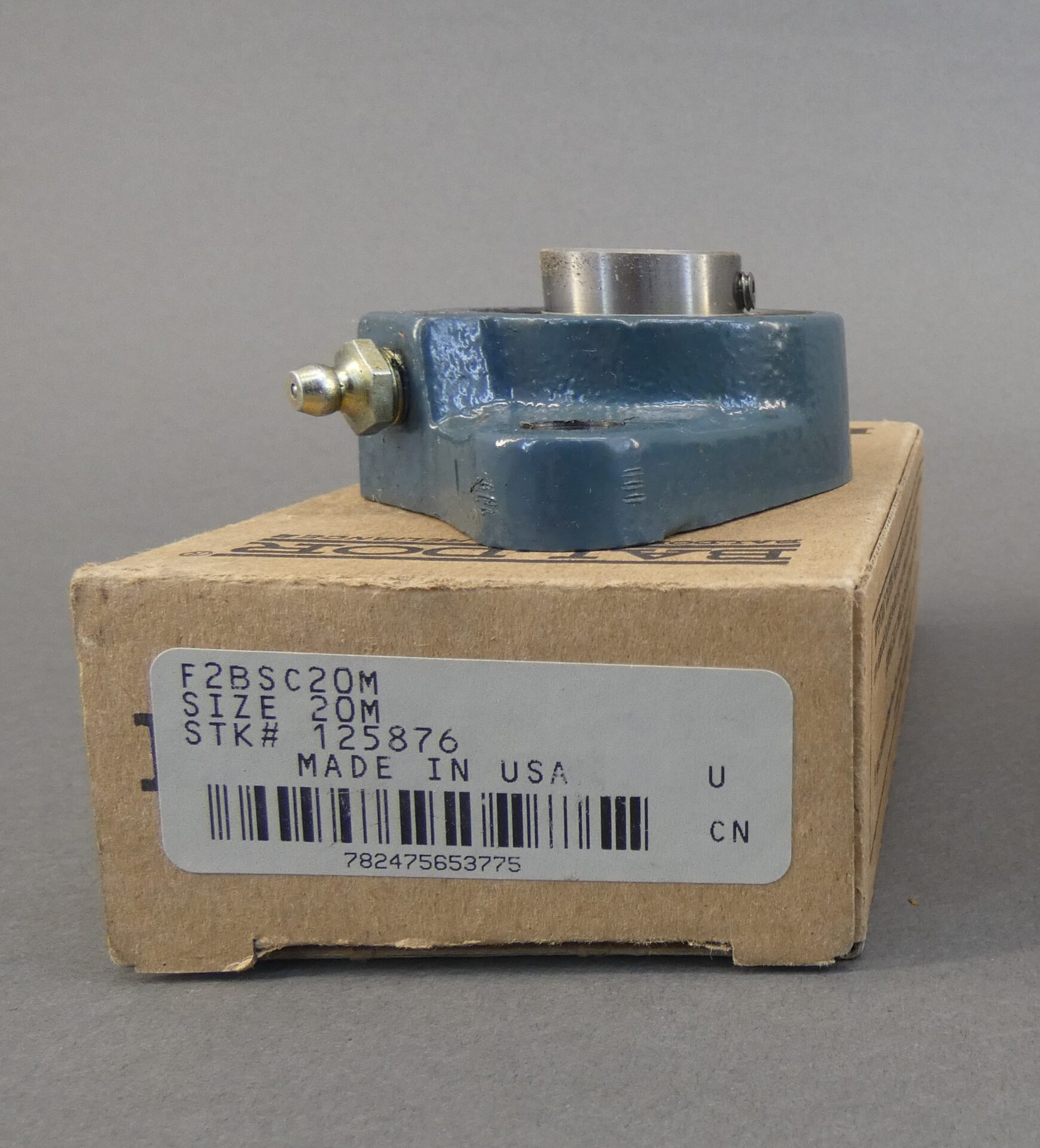 Dodge F2BSC20M Flange-Mount Ball Bearing Unit, 2-Bolt Flange, 20mm Bore ...