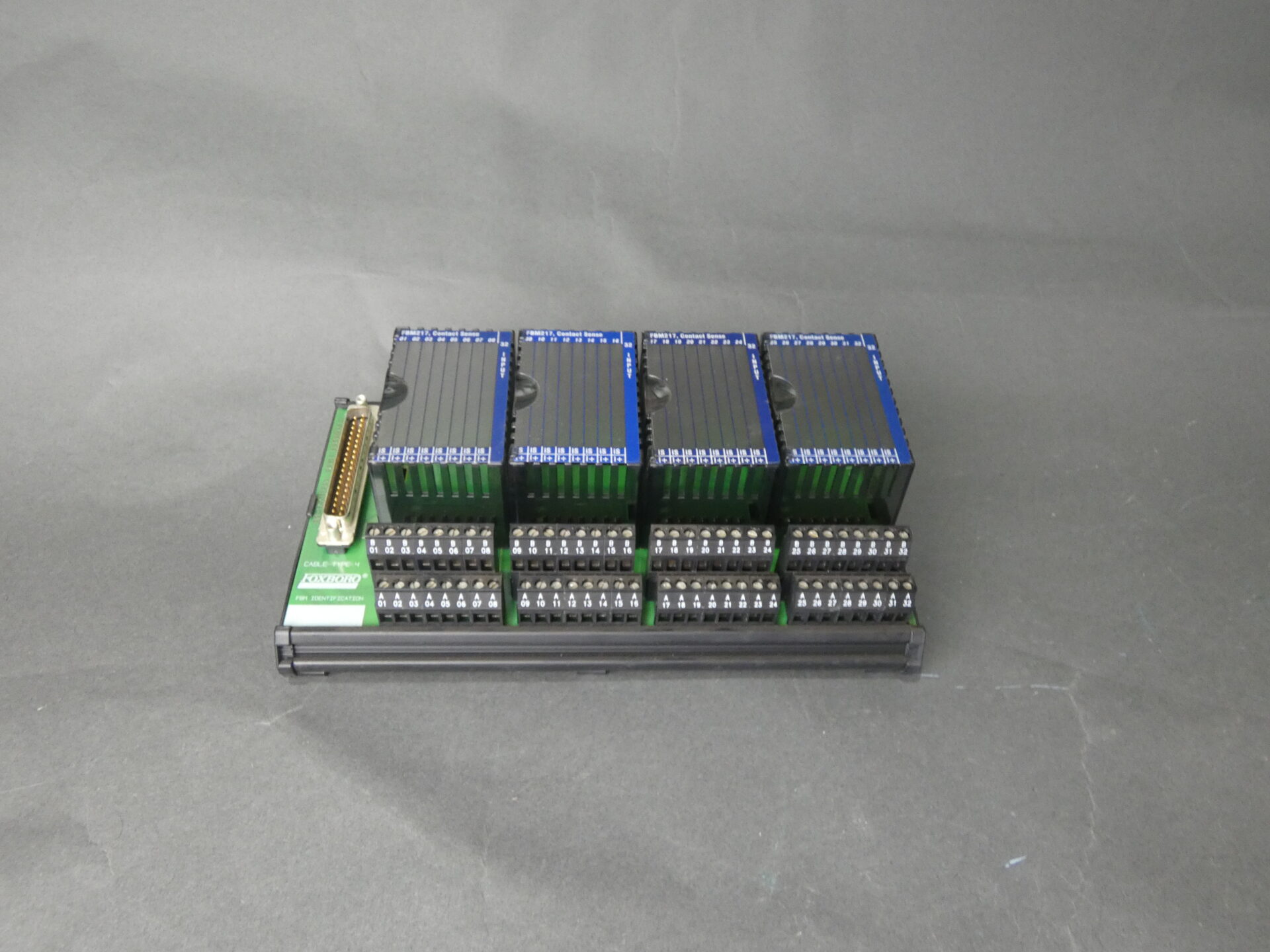 Foxboro P0916SG-0B PLC Module Control Board W/ DIN Mount Base – GPM Surplus