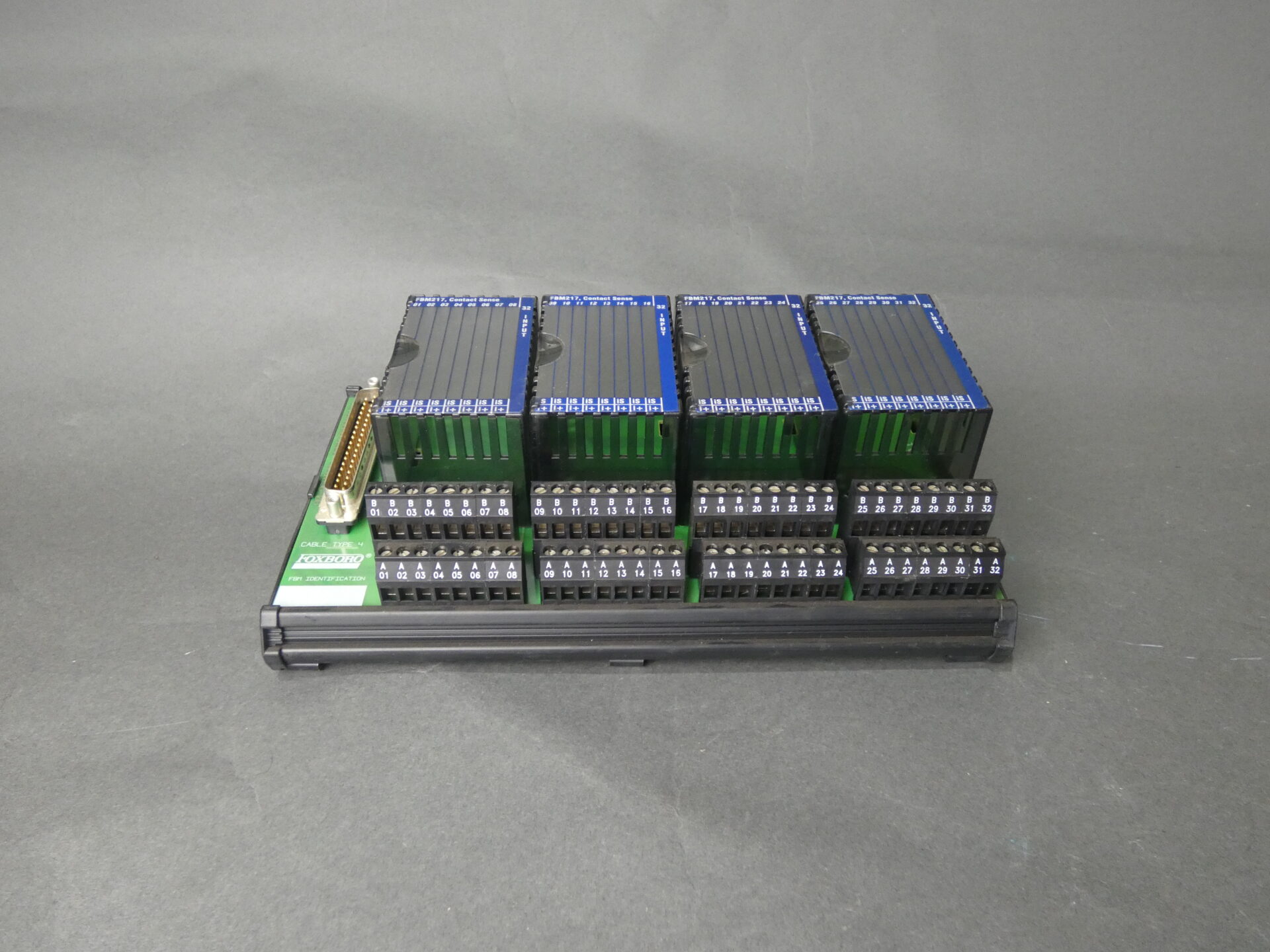 Foxboro P0916SG-0B PLC Module Control Board W/ DIN Mount Base – GPM Surplus