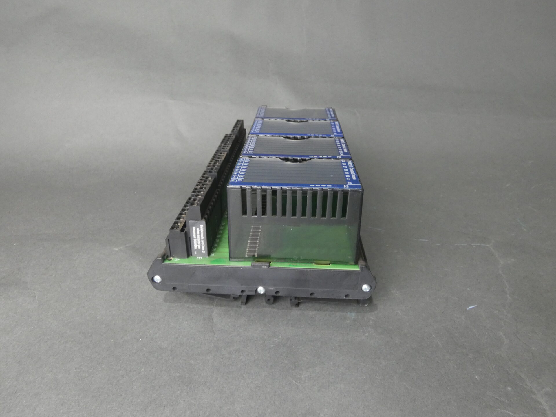 Foxboro P0916SG-0B PLC Module Control Board W/ DIN Mount Base – GPM Surplus