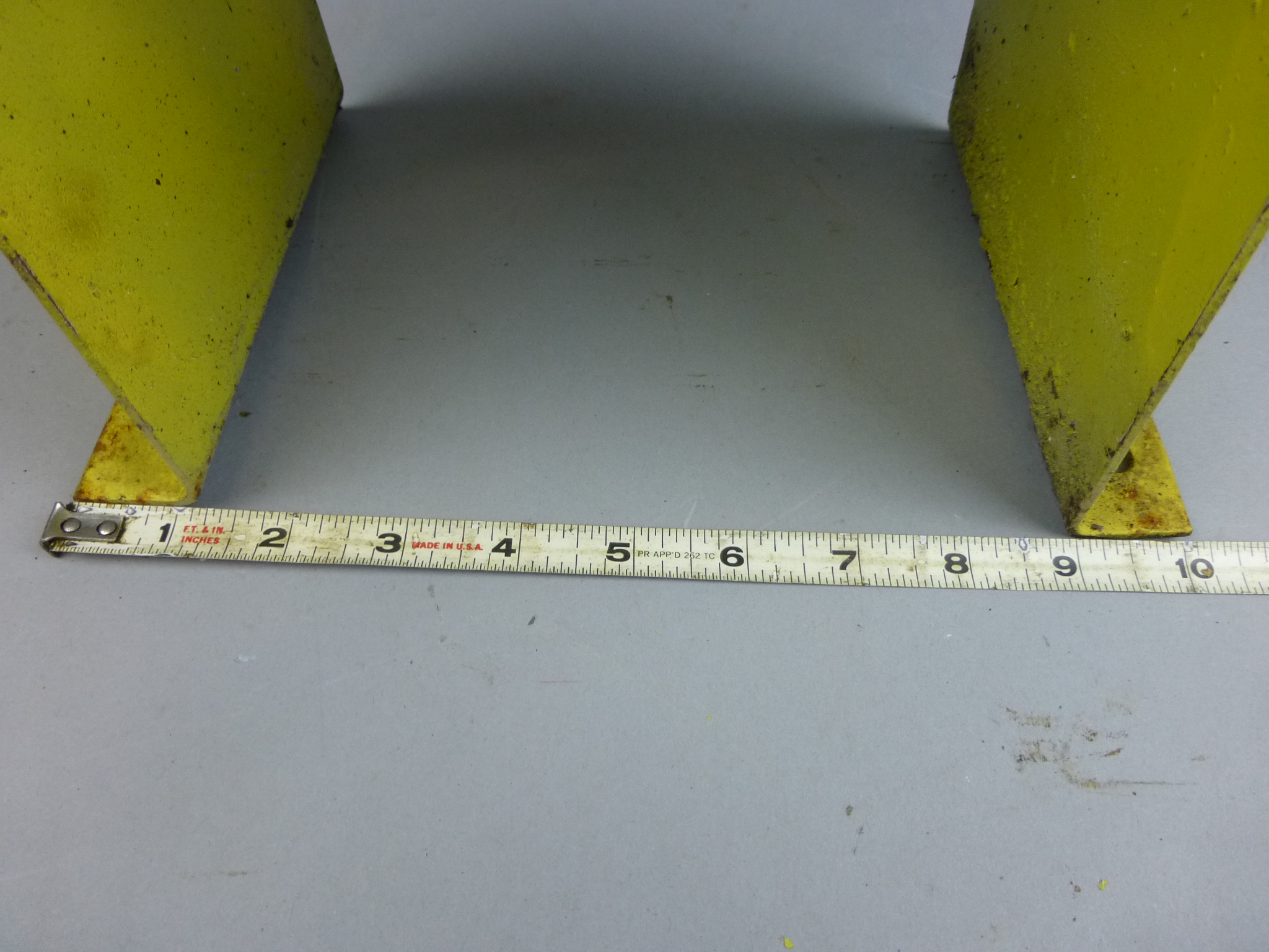 Yellow Coupling Machine Guard, 10-1/2″ H x 10″ L x 6″ W – GPM Surplus