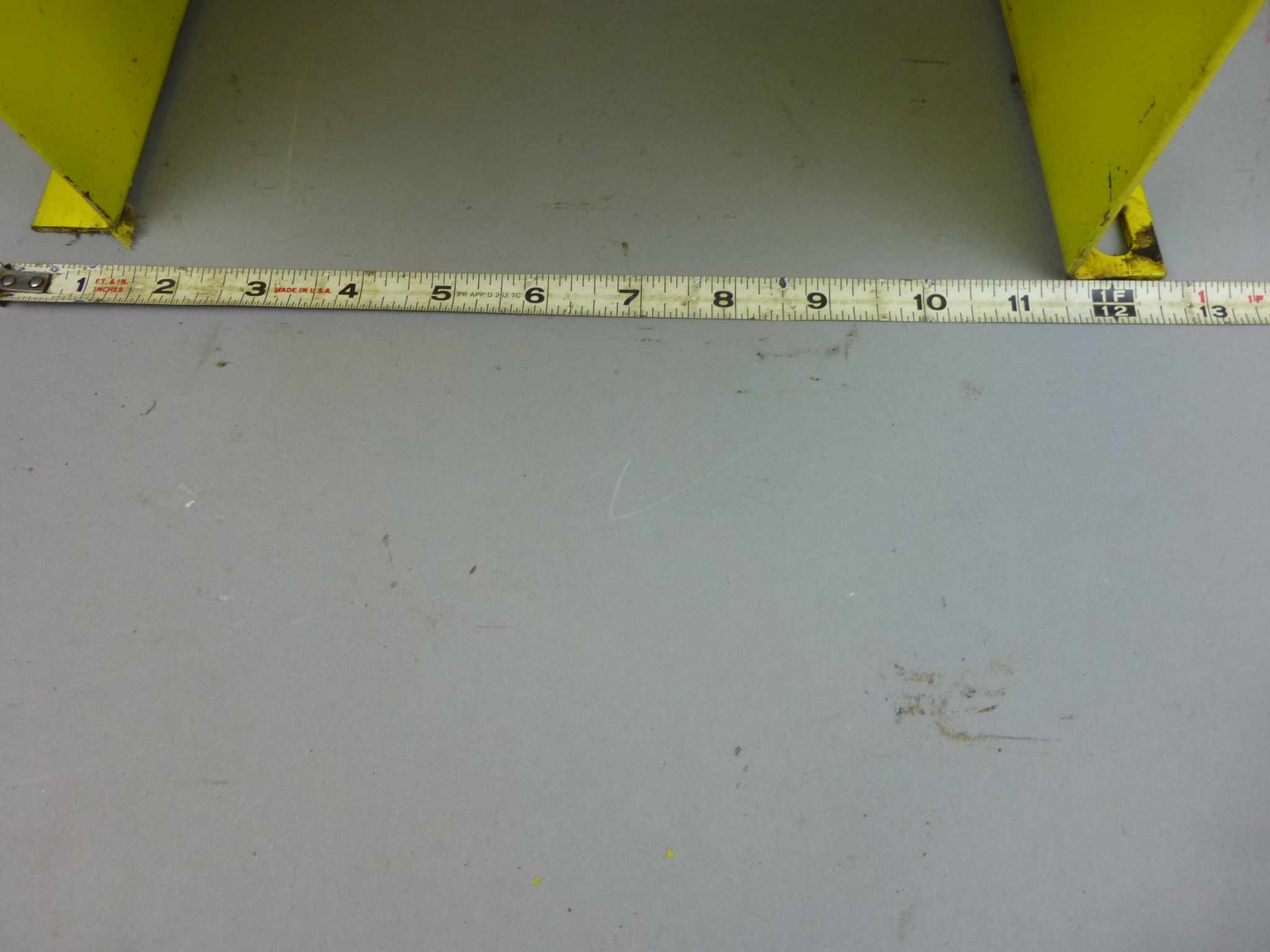 Yellow Coupling Machine Guard, 15″ H x 12-1/2″ L x 8-1/8″ W – GPM Surplus