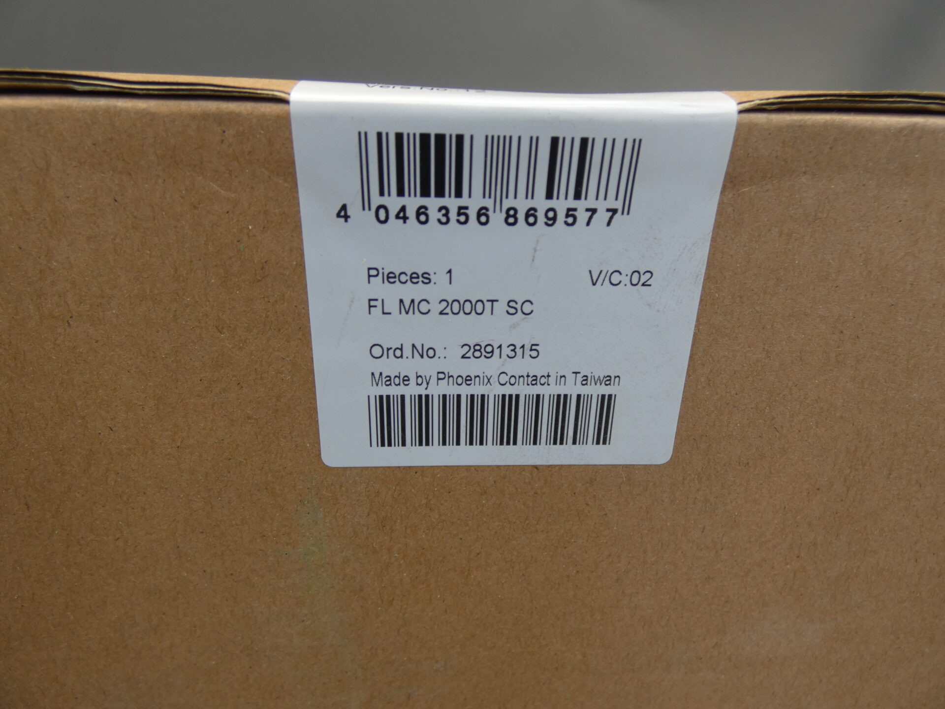 Phoenix Contact FL MC 2000T SC FO Converter W/ SC Duplex Fiber Optic ...