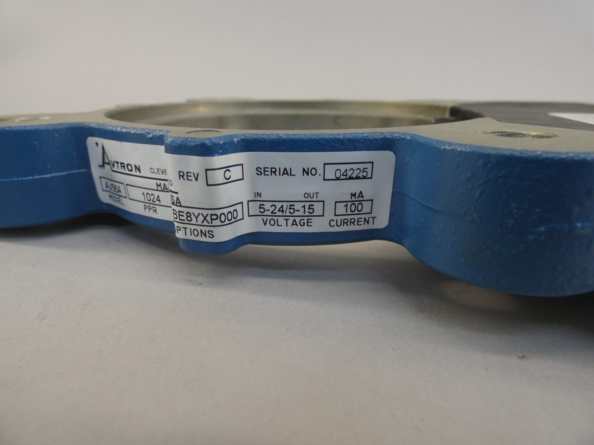 Avtron AV56A Thin-Line III Encoder, 1024PPR, 5-24VDC In, 5-15VDC Out ...