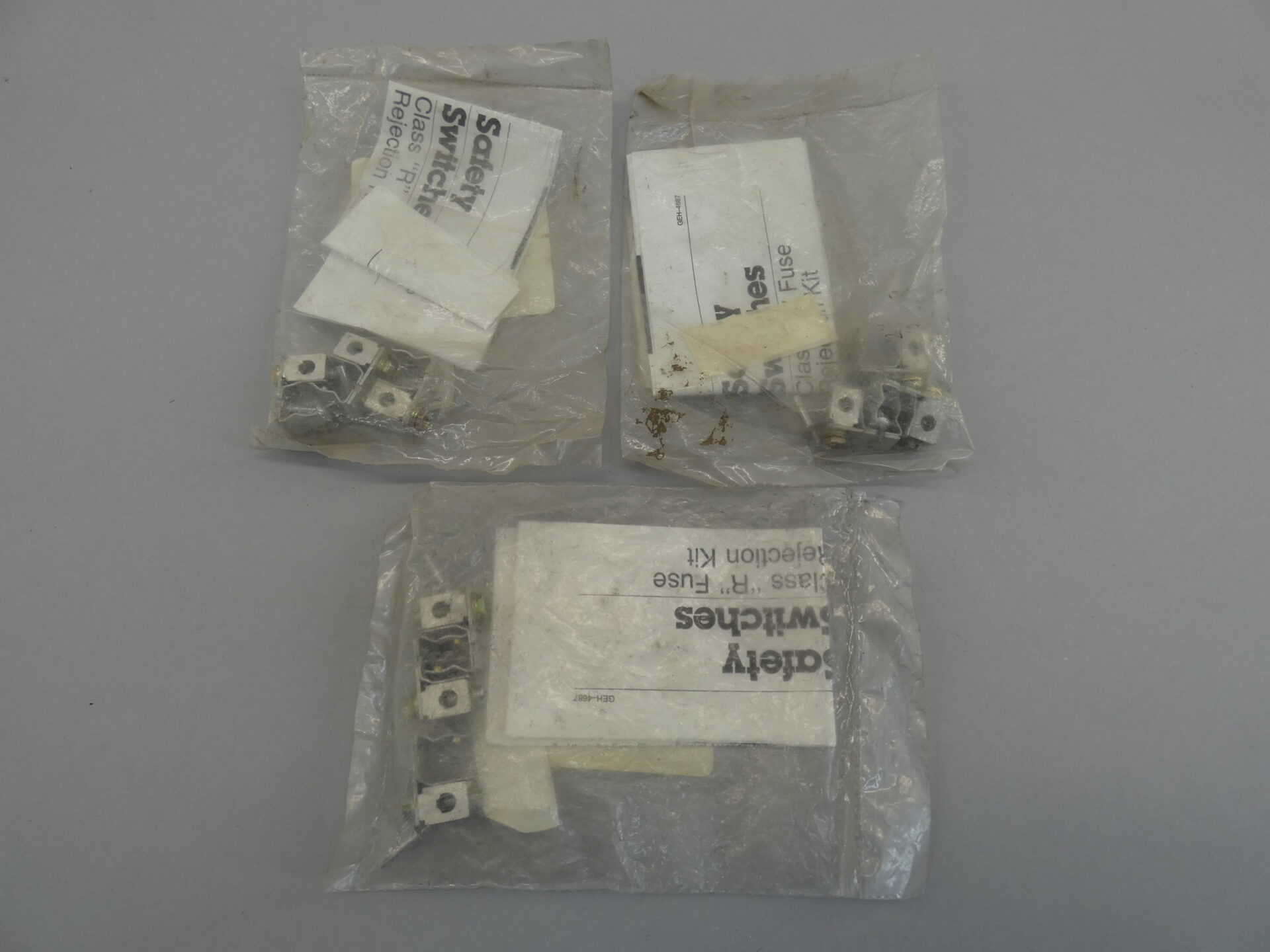 *Lot of 3* General Electric TRK12B Class R Fusing Kit – GPM Surplus