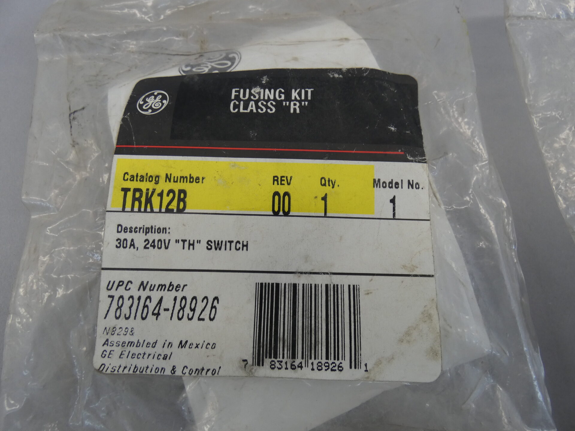 *Lot of 3* General Electric TRK12B Class R Fusing Kit – GPM Surplus