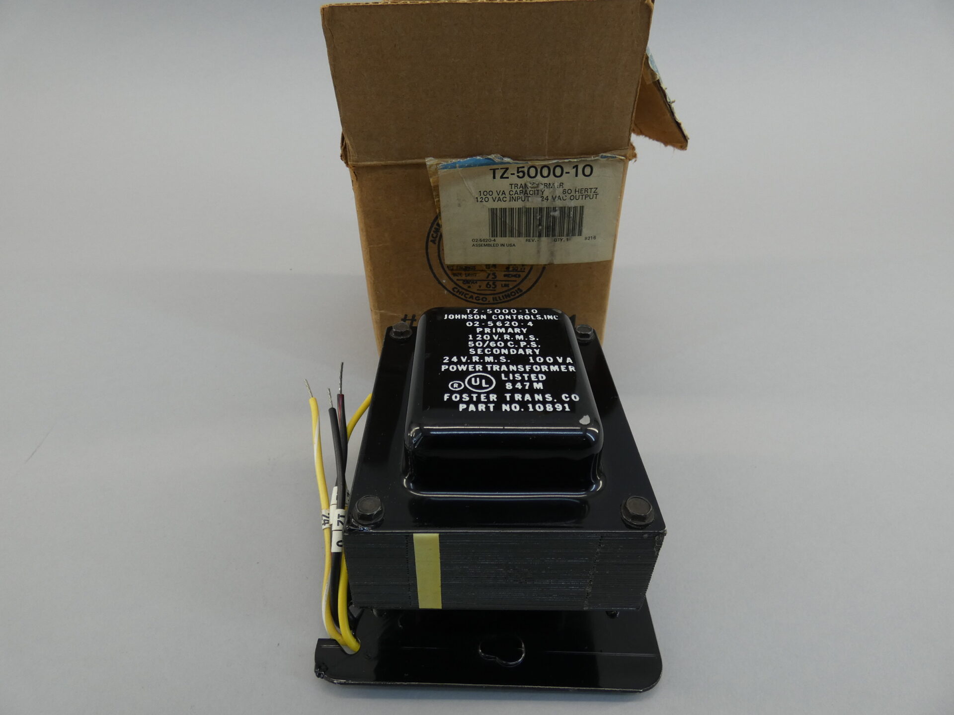 Johnson Controls TZ-5000-10 Transformer – GPM Surplus