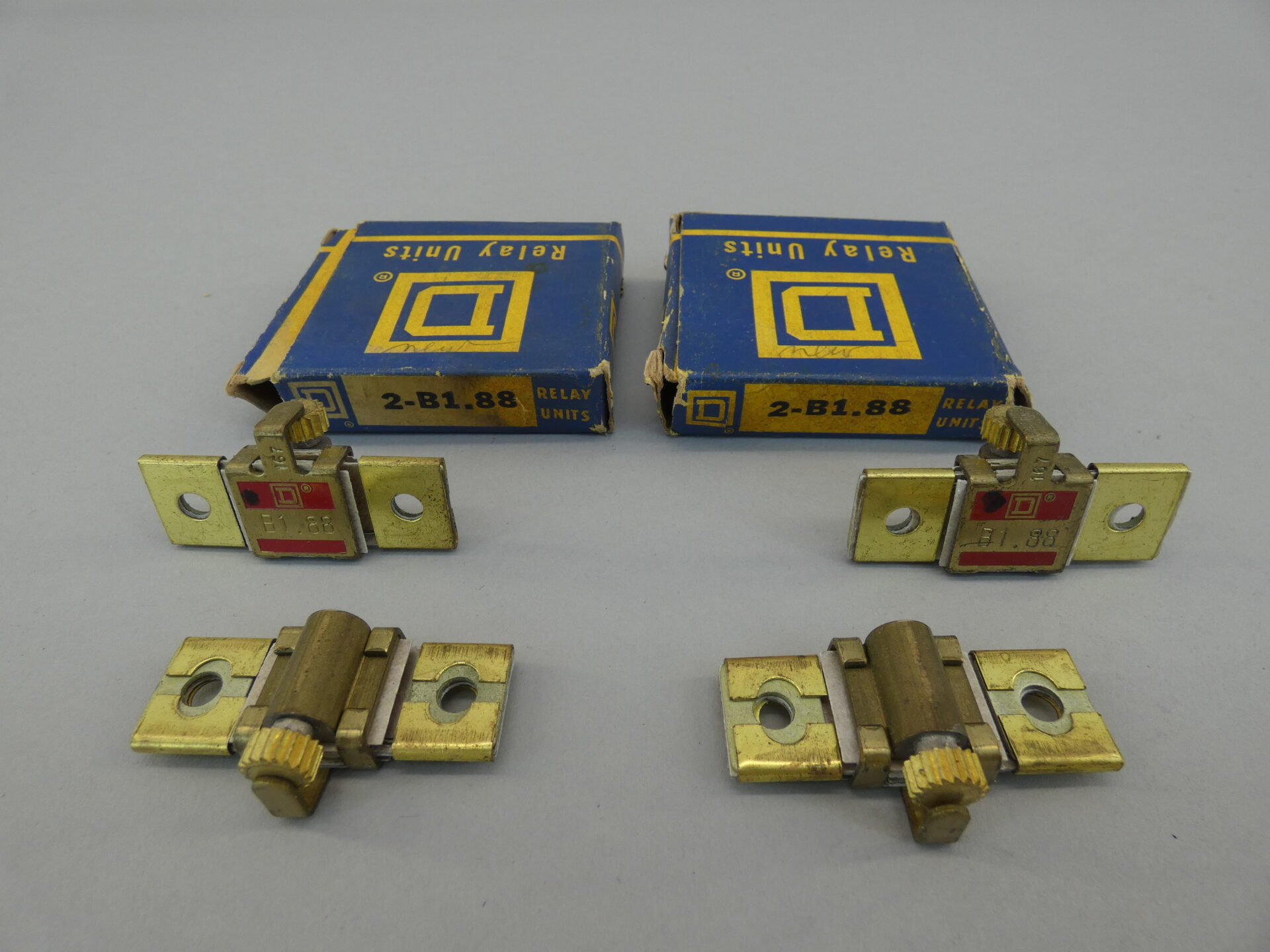 *Lot of 4 Pieces* Square D 2-B1.88 Relay Units – GPM Surplus