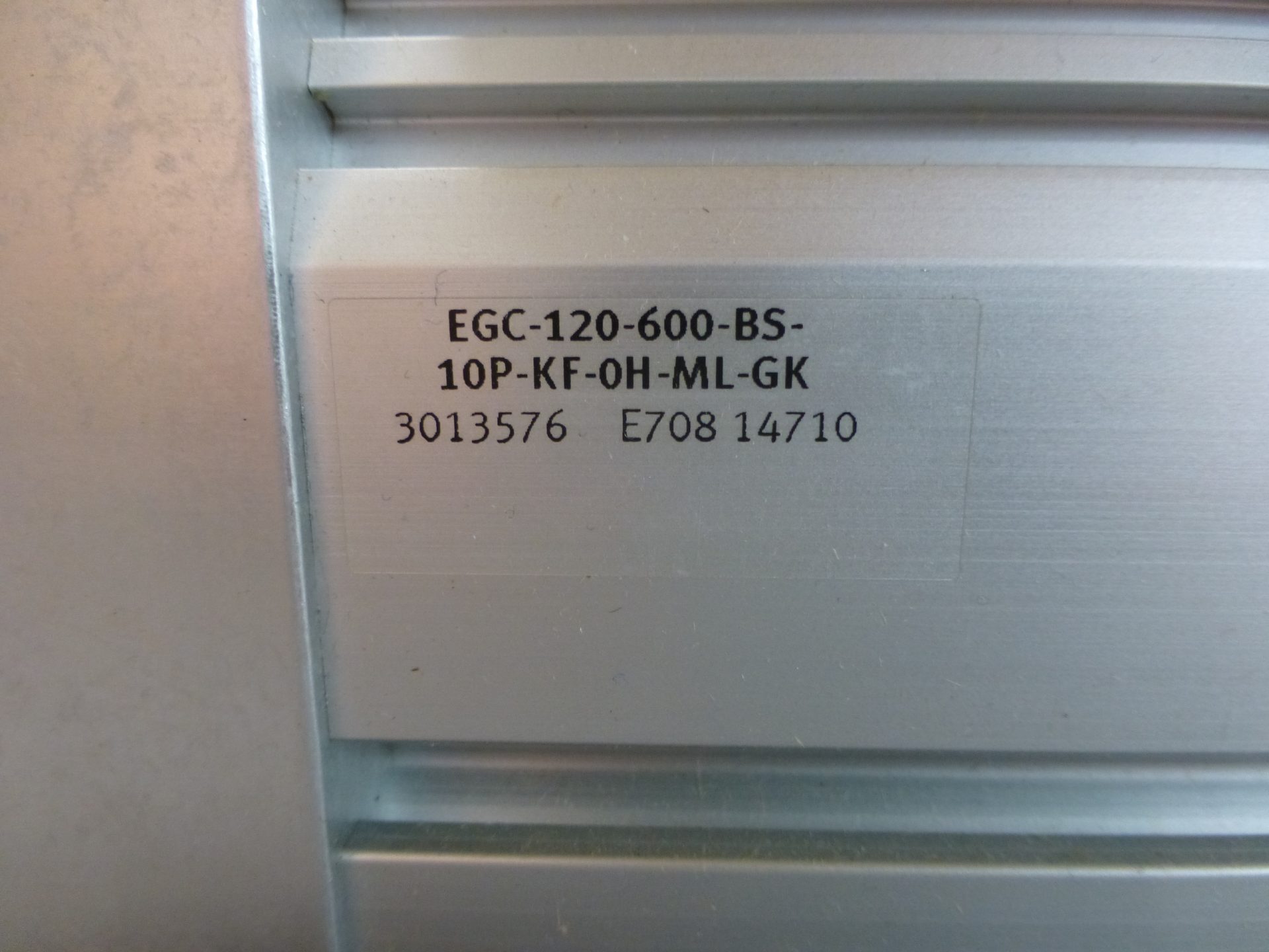 Festo EGC-120-600-BS-10P-KF-0H-ML-GK 3013576 Spindle Axis 600mm Stroke ...