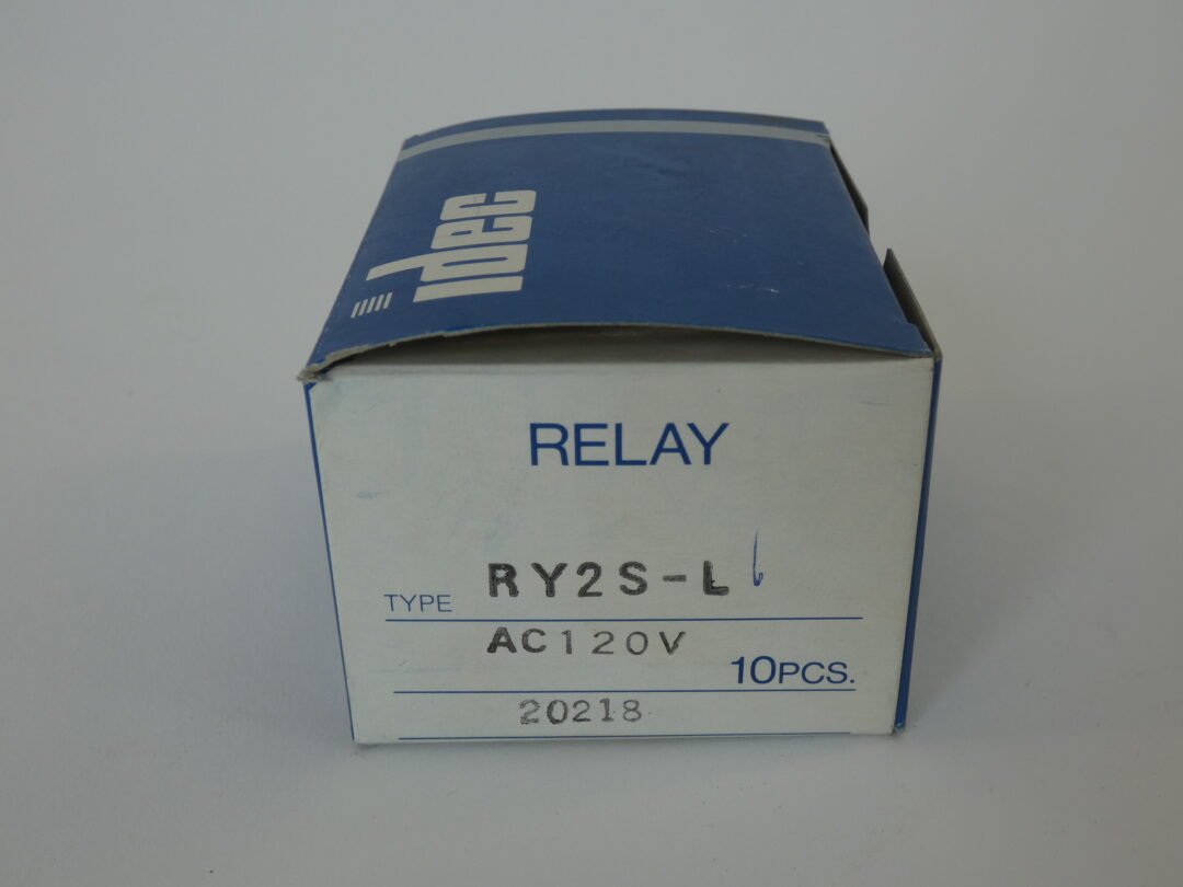 *Box of 10* IDEC RY2S-L Relays, 120VAC – GPM Surplus