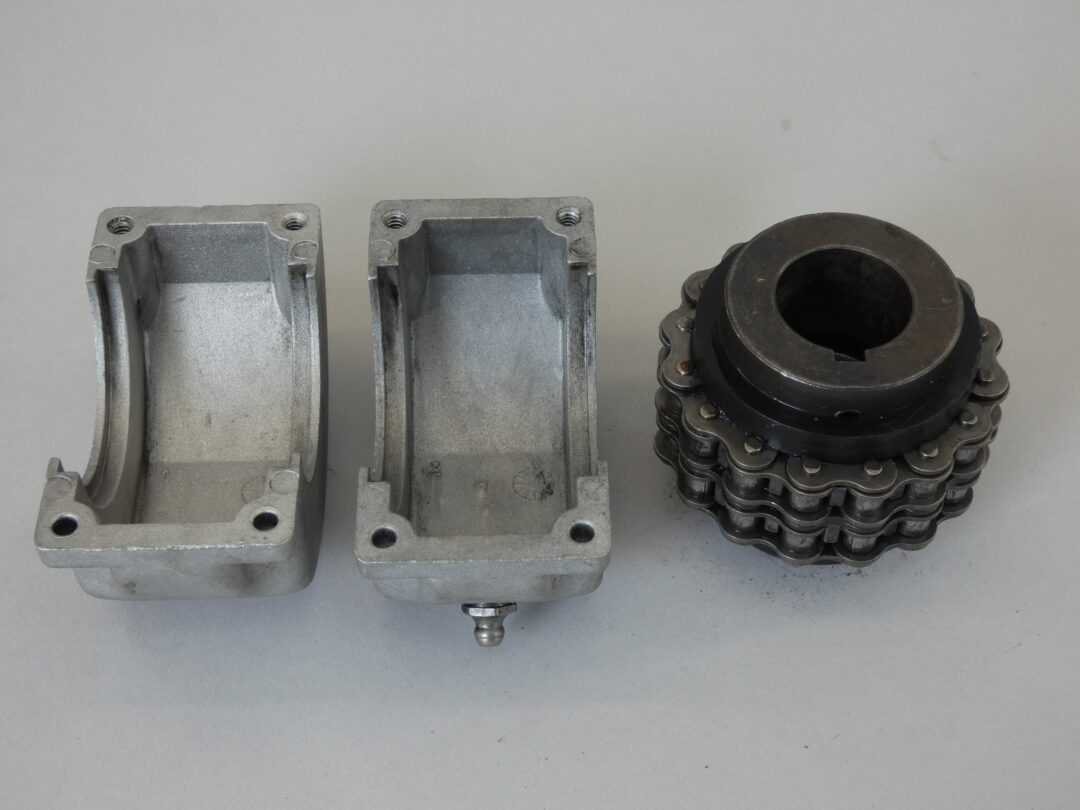 Martin 40 Roller Chain Coupling Cover Assembly 1-1/8″ Bore – GPM Surplus