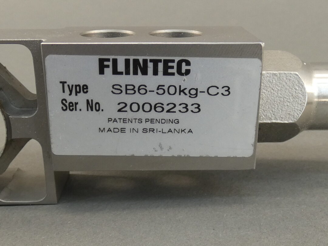 Flintec SB6-50kg-C3 Beam Load Cell, 2mV/V at 102Lbs – GPM Surplus