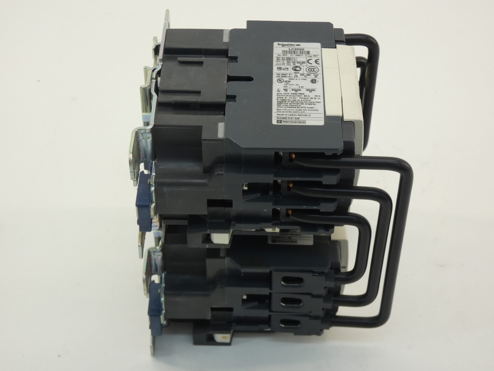 *Lot of 2* Schneider Electric LC2D65 Reversing Contactors LC1D65 – GPM ...