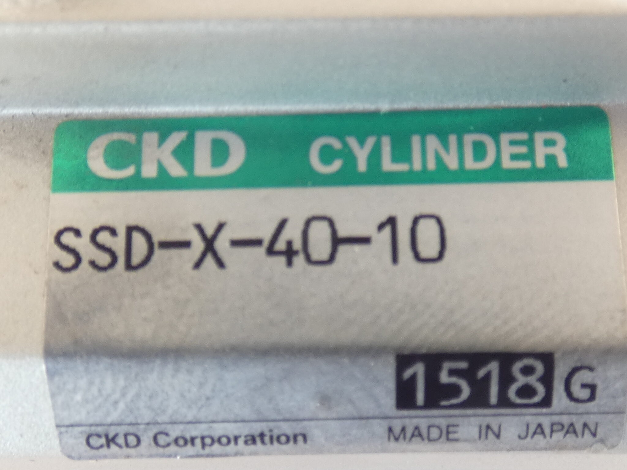 CKD SSD-X-40-10 Cylinder – GPM Surplus