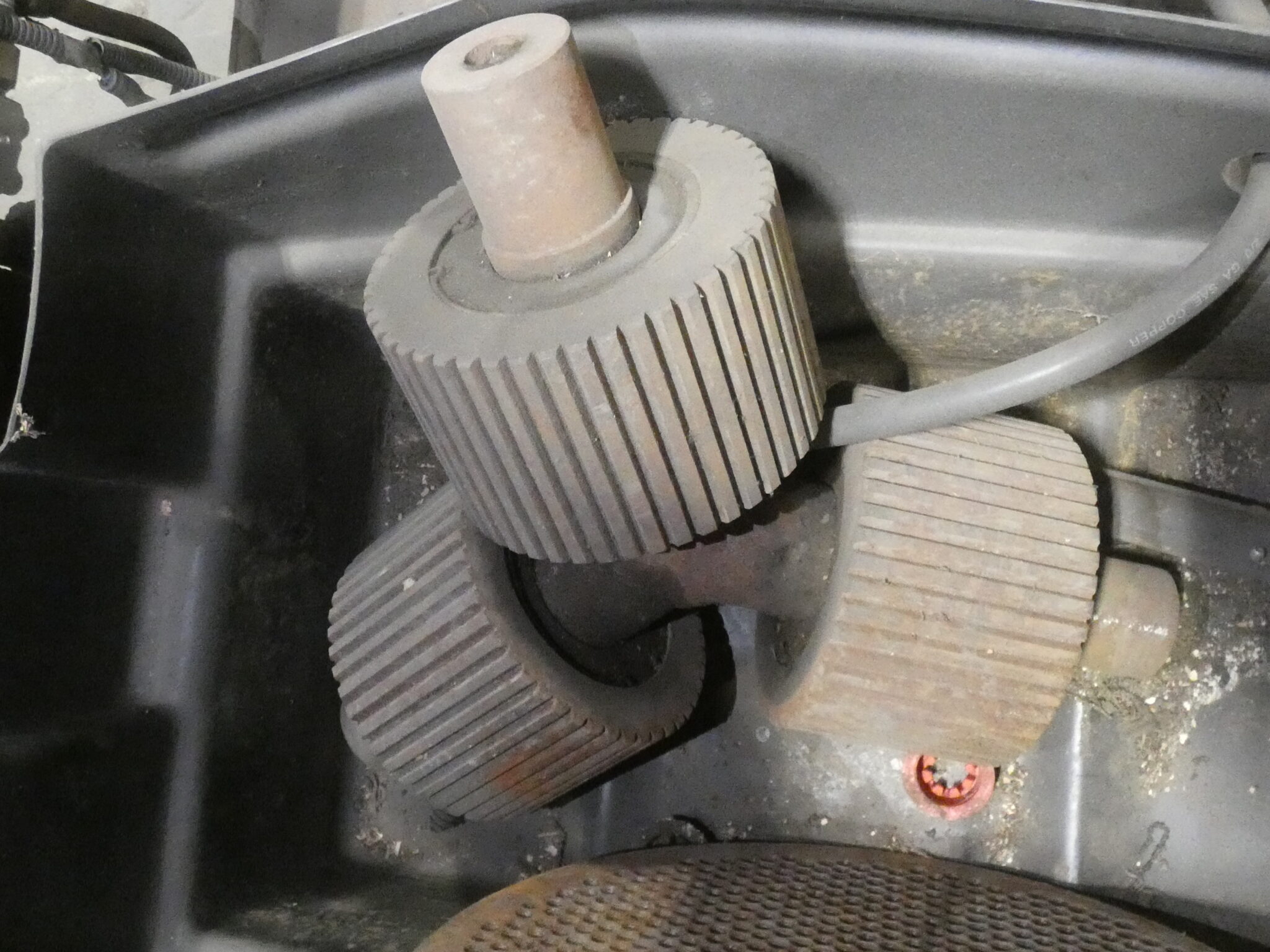 Perkins LJ33518 4 Cylinder Diesel Engine W/ Twin Disc SP111HP3 Clutch ...