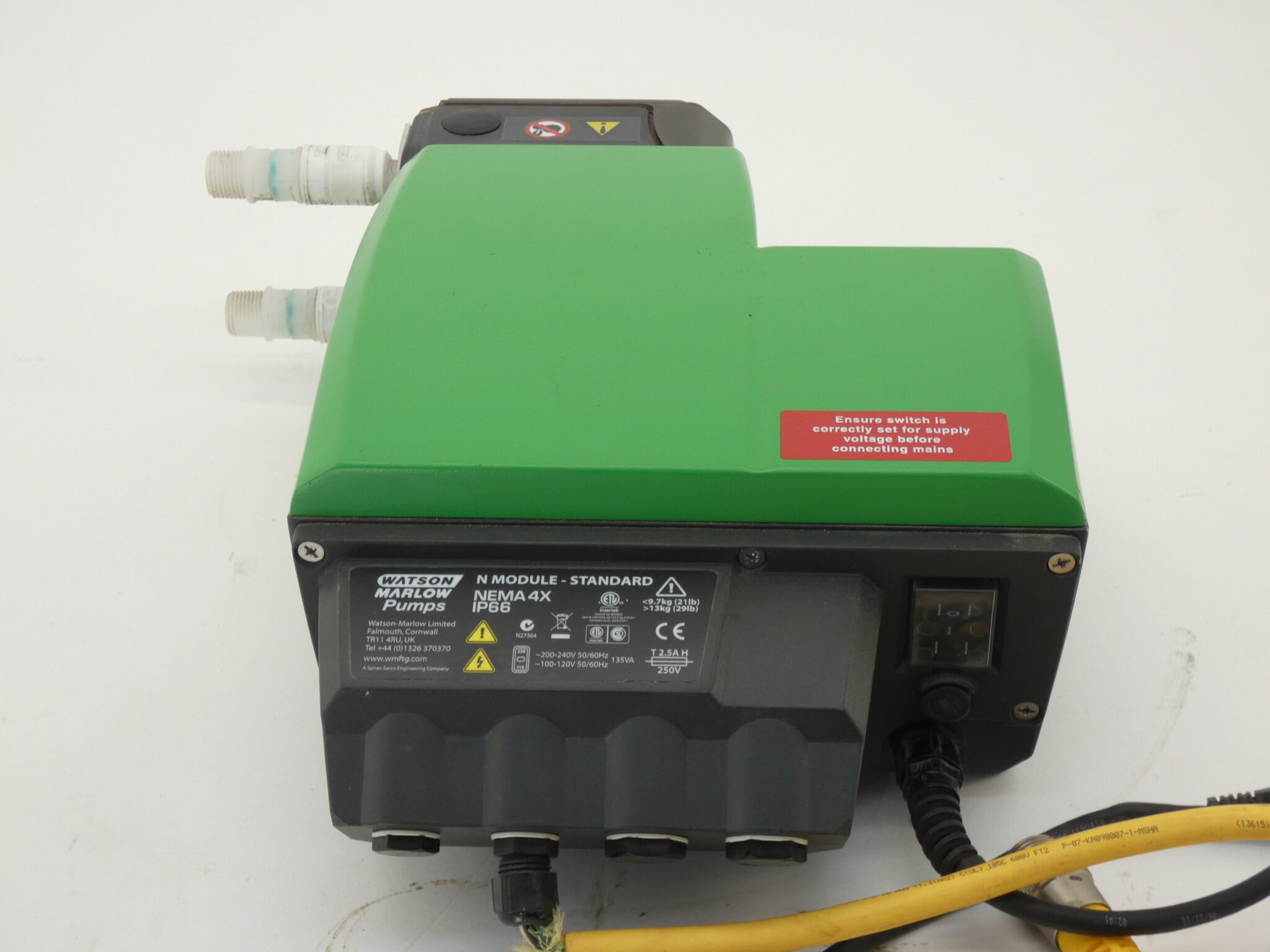 Watson Marlow 530UN, 530UN/REH Peristaltic Pump, 050.914N.EHA, Nema4X ...