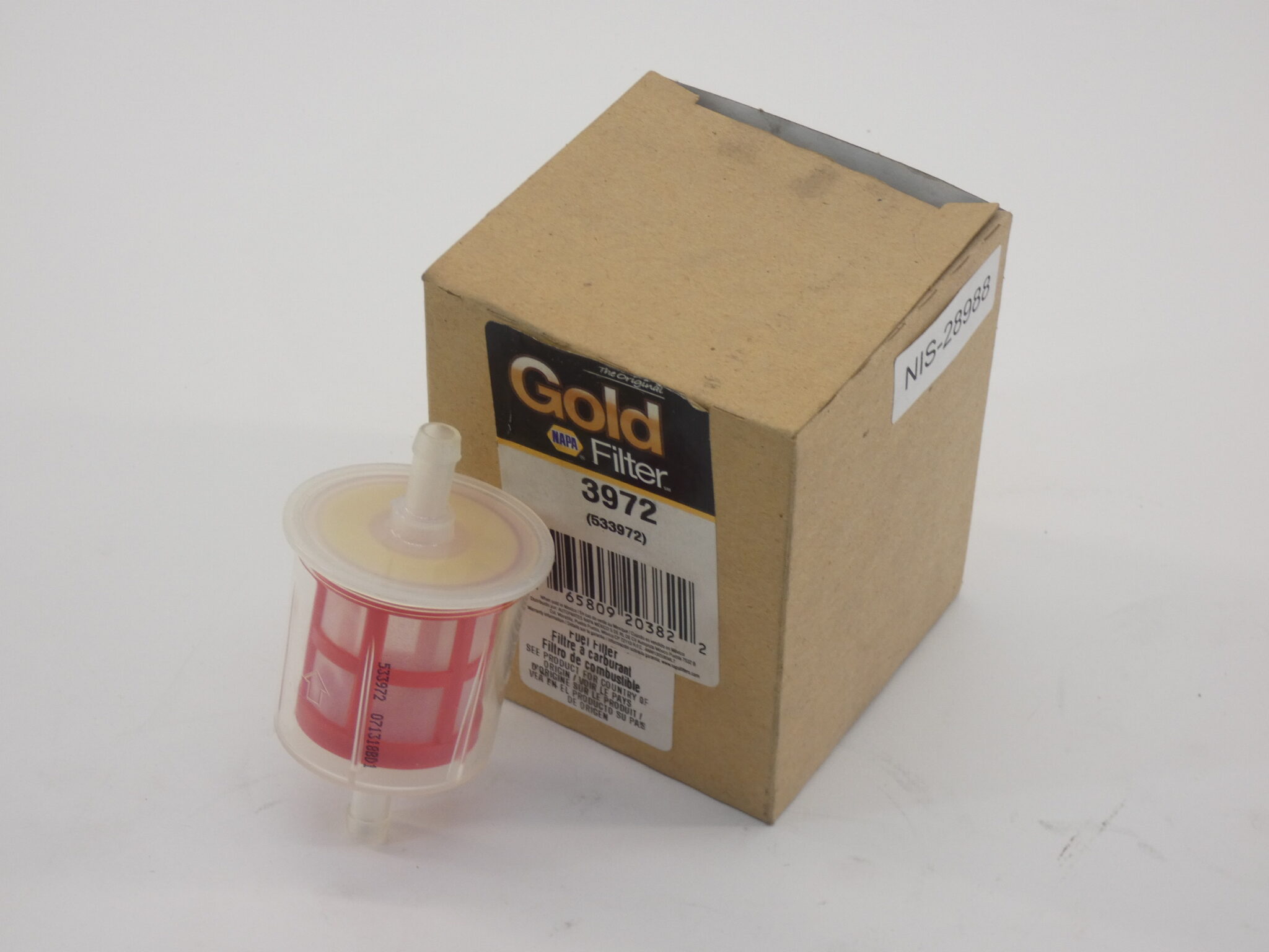 NAPA 3972 Fuel Filter, 533972 – GPM Surplus