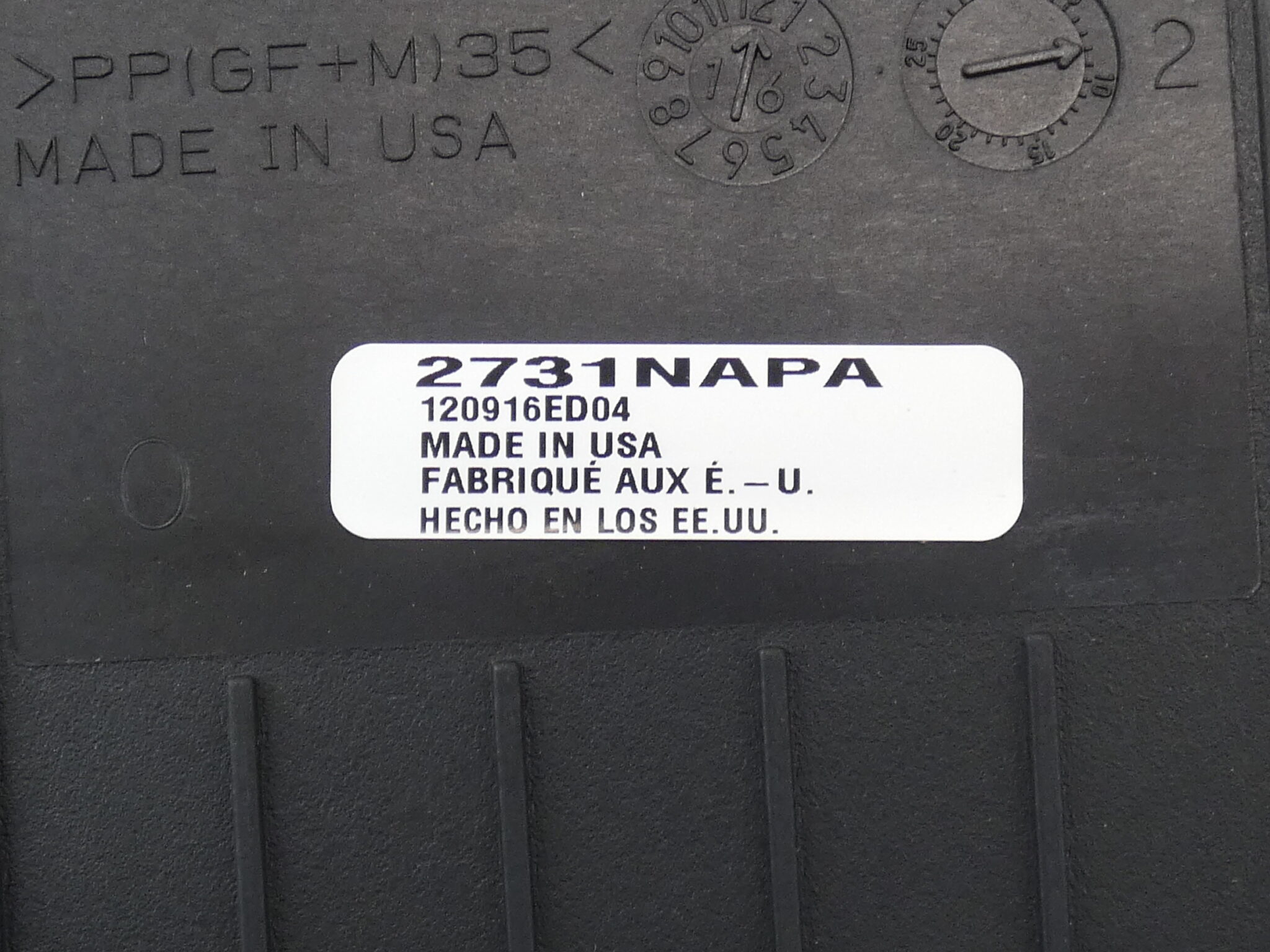 NAPA 2731 Air Filter – GPM Surplus