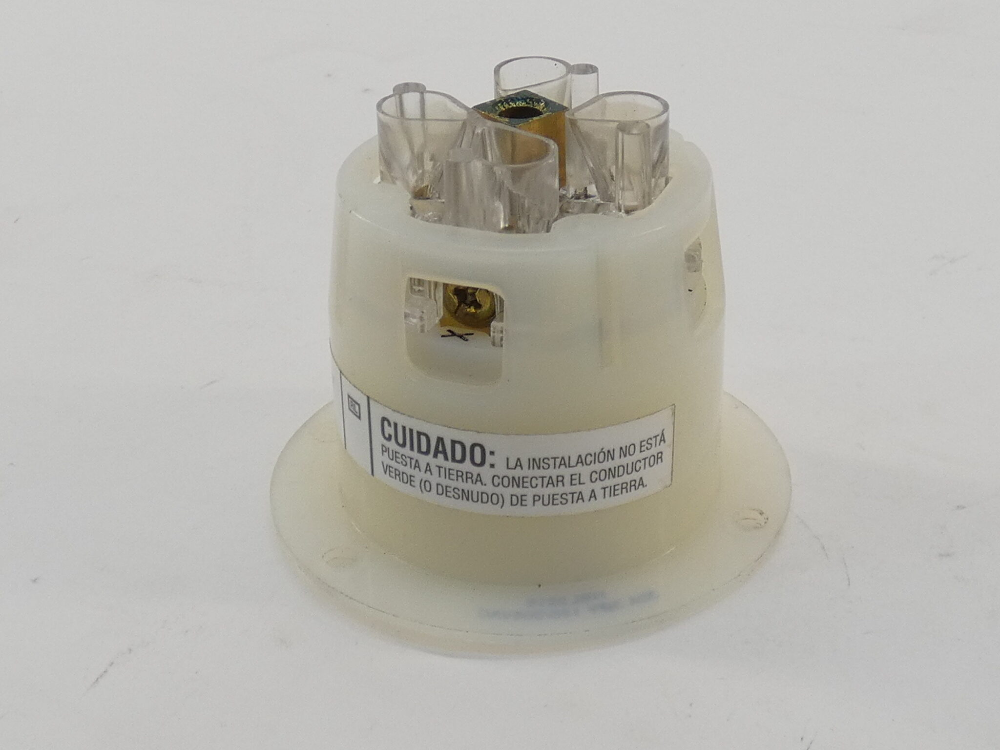 Hubbell HBL2816 Flanged Receptacle, 30A, 120/208VAC – GPM Surplus