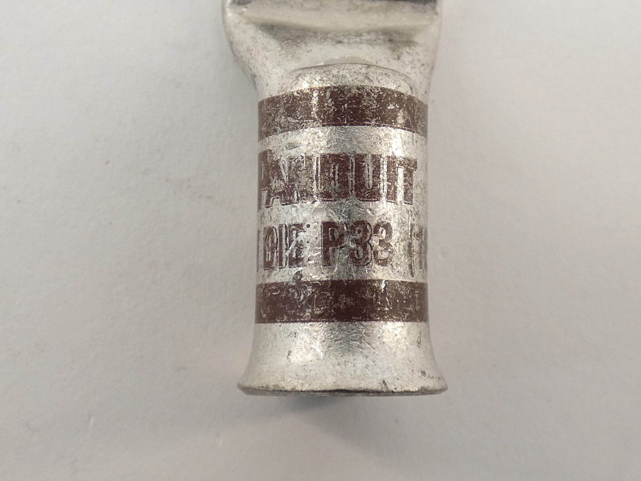 *Lot of 16* Panduit LCAF2-56M Terminal Ring Compression Lug, Brown Die ...