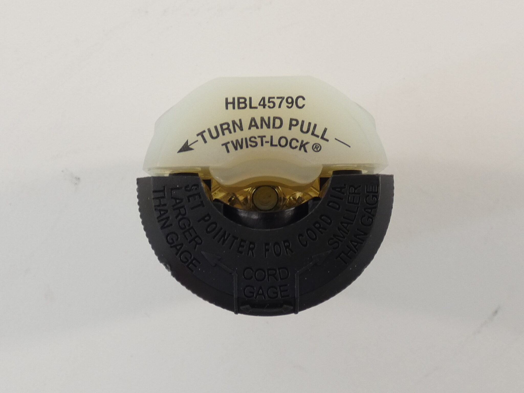 Hubbell HBL4579C Connector, 250V, 15A, 2P – GPM Surplus