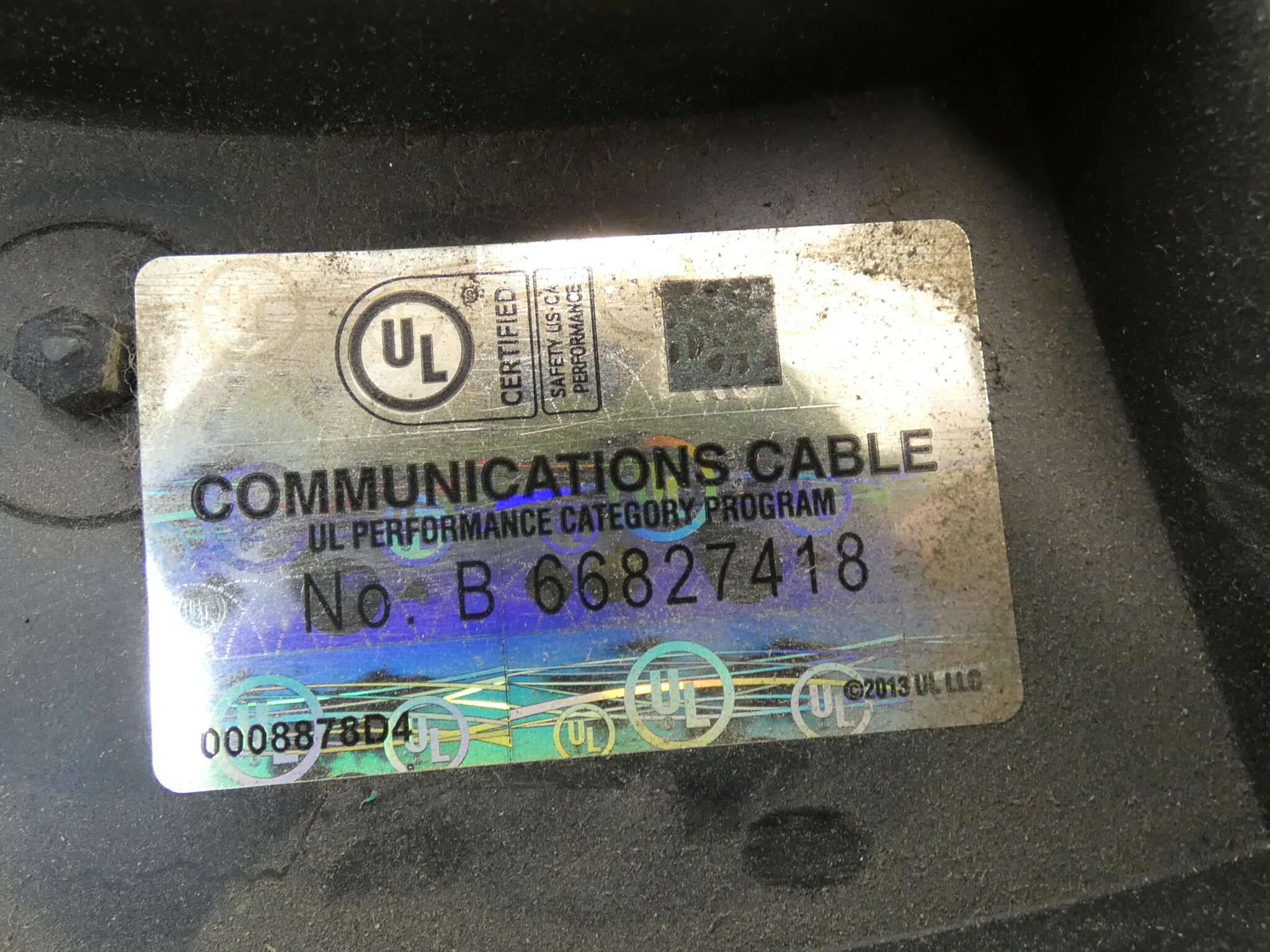 Beldon 7921A Black Communication Cable, Length Unknown – GPM Surplus
