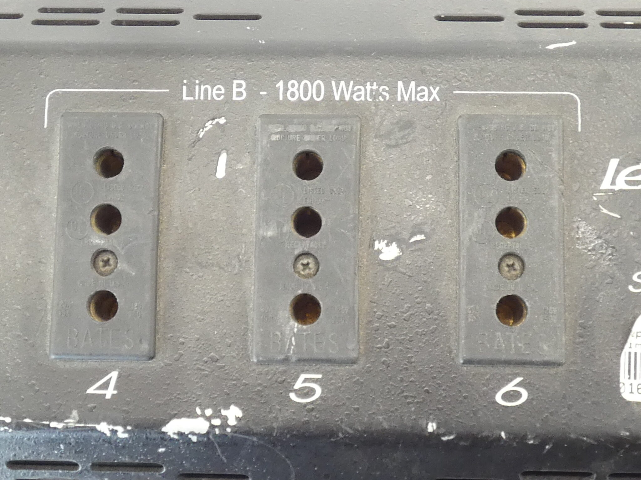 Leprecon ULD-360 6 Channel Dimmer, 90-06-0251 – GPM Surplus
