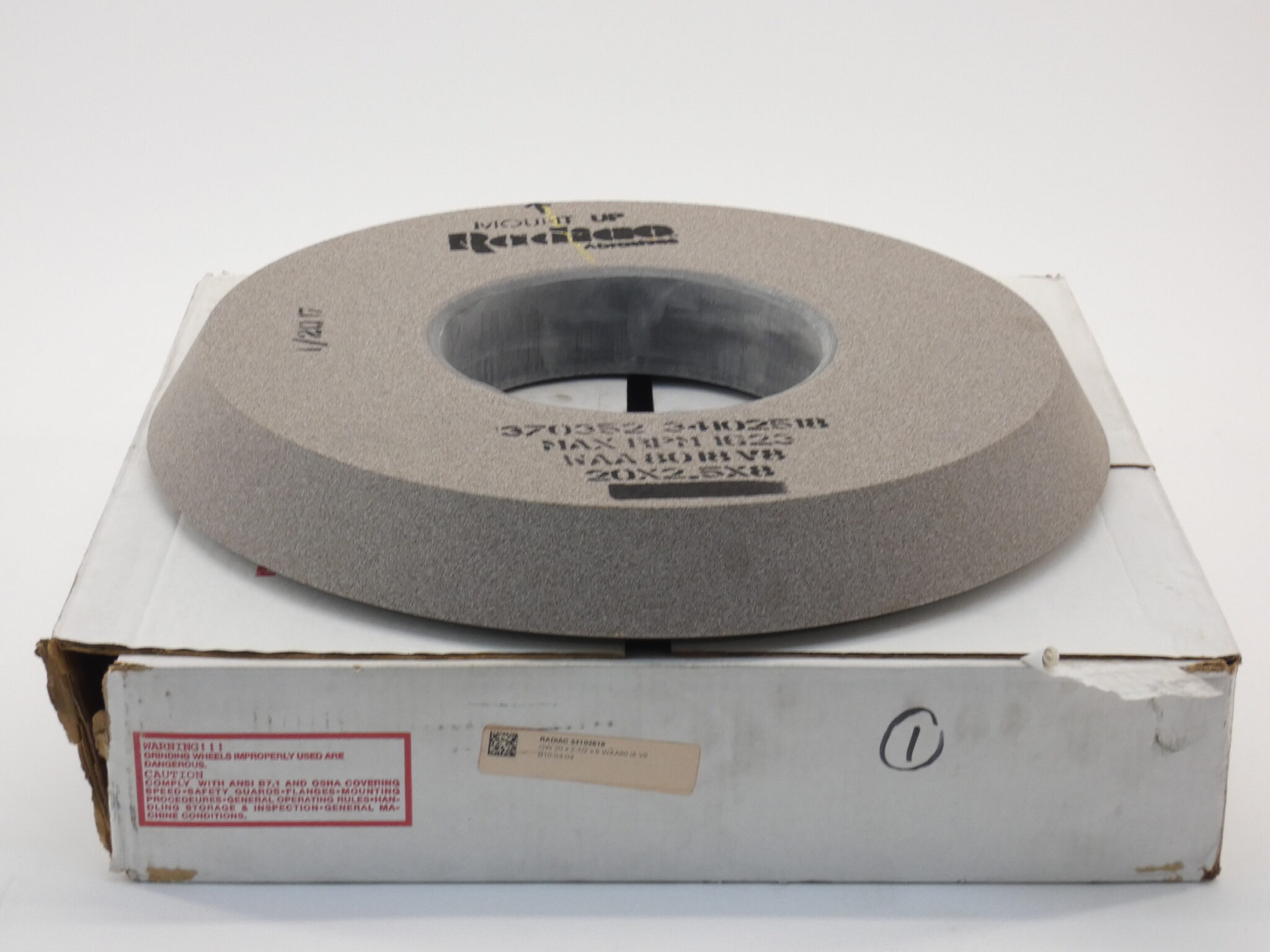 Radiac 34102518 Grinding Wheel 20″ x 2-1/2″ x 8″ – GPM Surplus