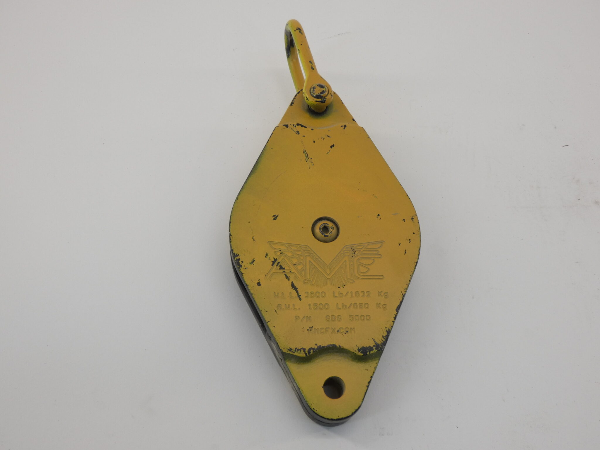 AMC SBS 5000 Yellow Pulley, 3600LBS, 1500LBS – GPM Surplus