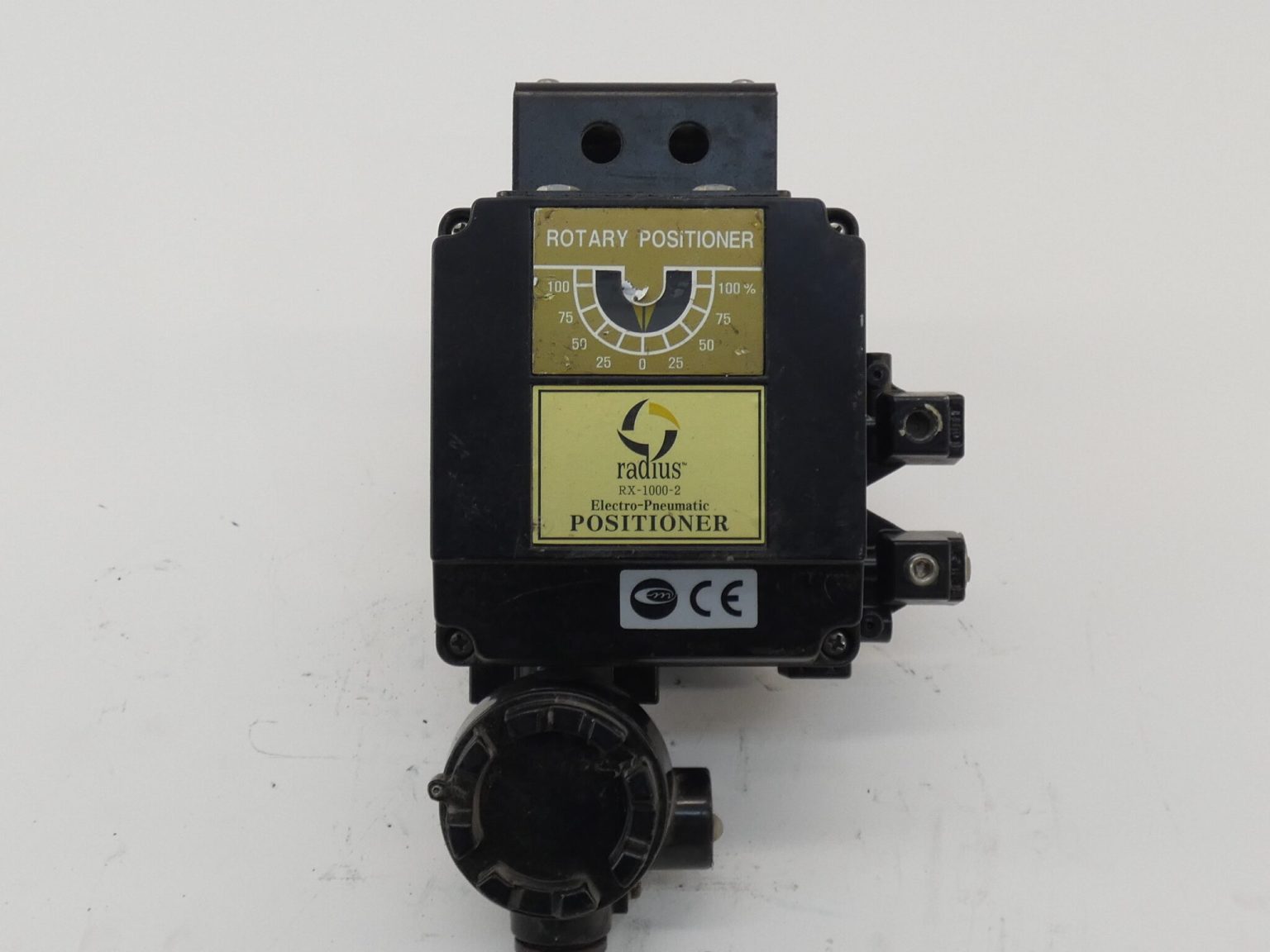 Radius RX-1000-2 Rotary Electro-Pneumatic Positioner 20-100 PSI – GPM ...