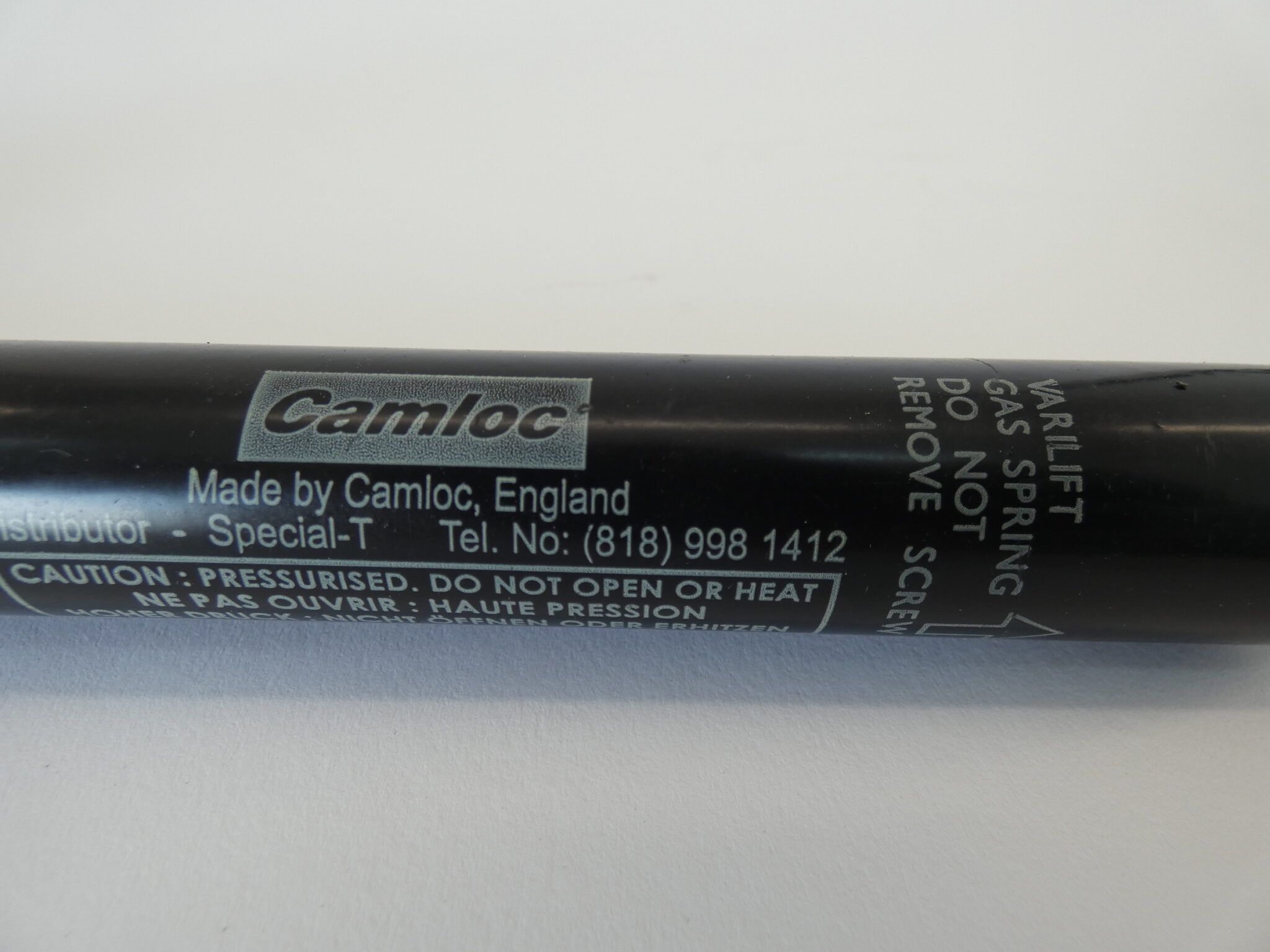 Camloc SWV1S1300340S1D-1200N-19948-33/99 Gas Spring Prop Strut Shock ...