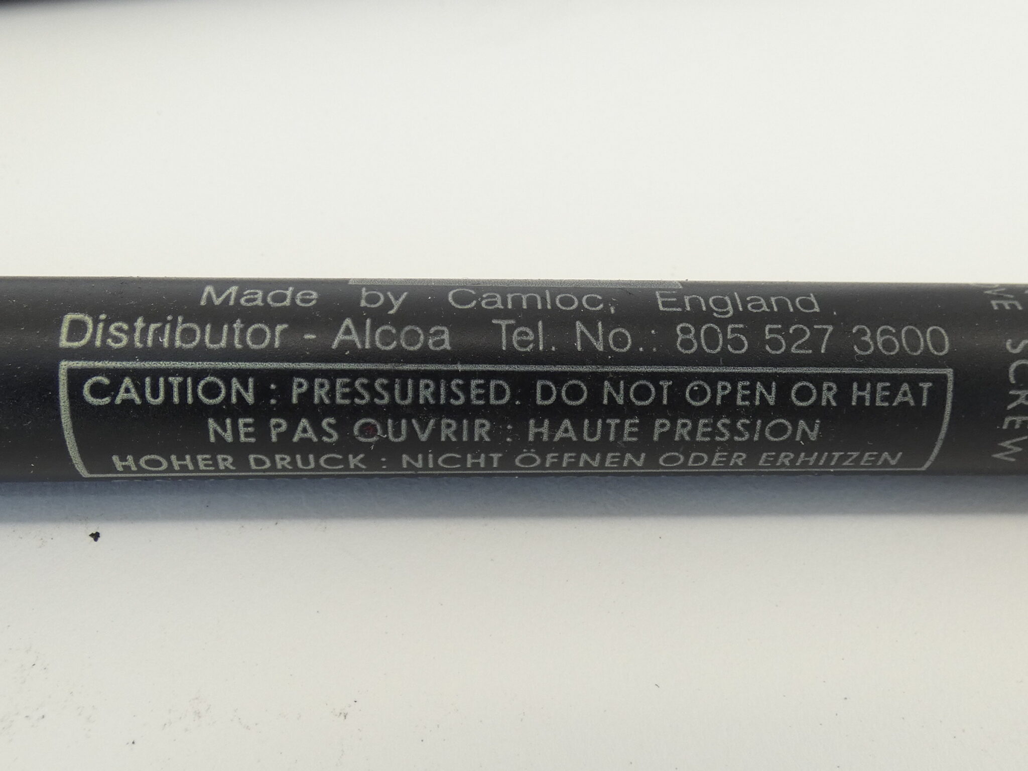 *Lot of 2* Camloc SWV6B3150185B3D-400N-172139-47/06 Gas Spring Prop ...