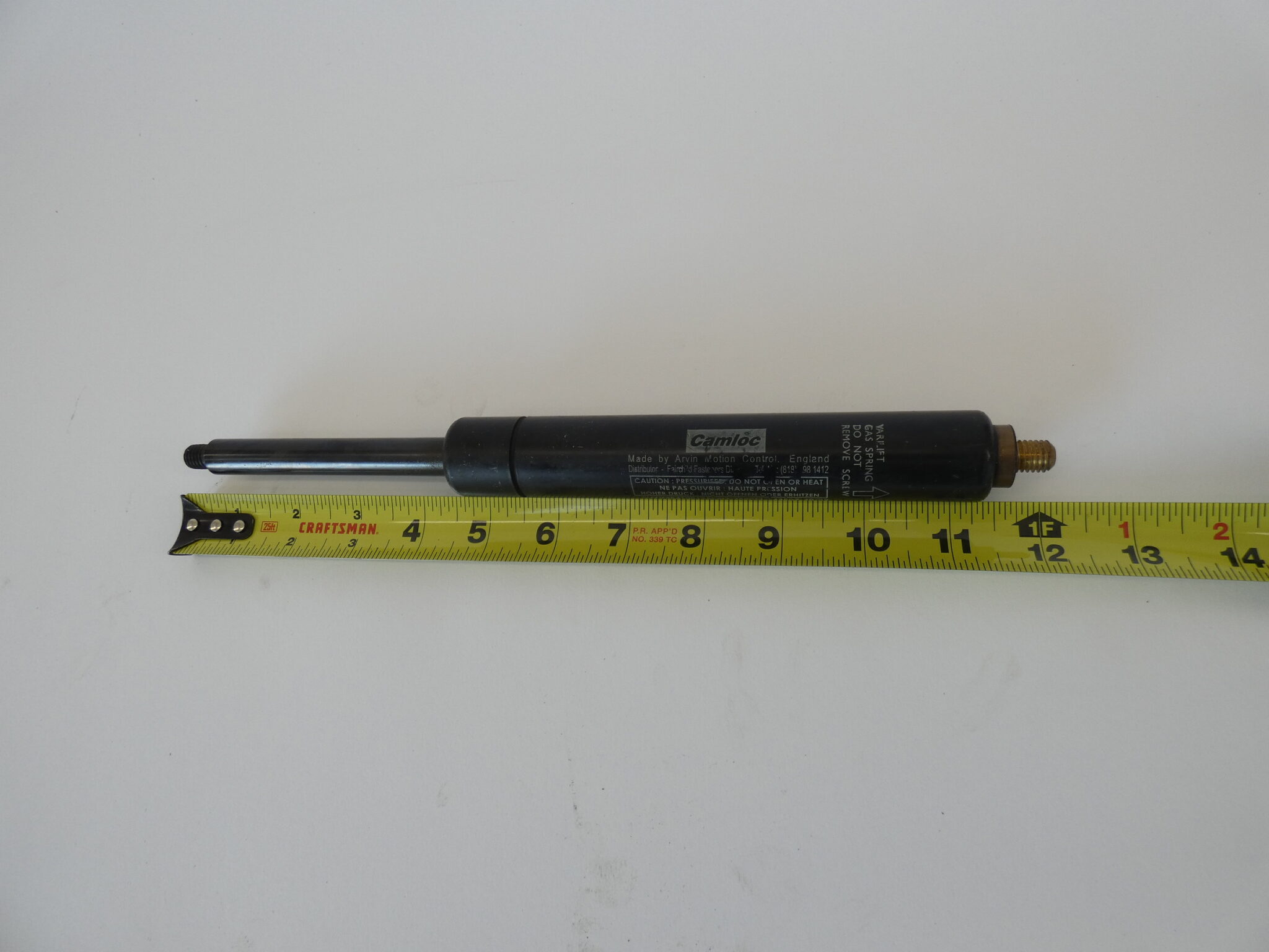 Camloc SWV4S4100175S4D-2500N-143507-48/02 Gas Spring Prop Strut Shock ...